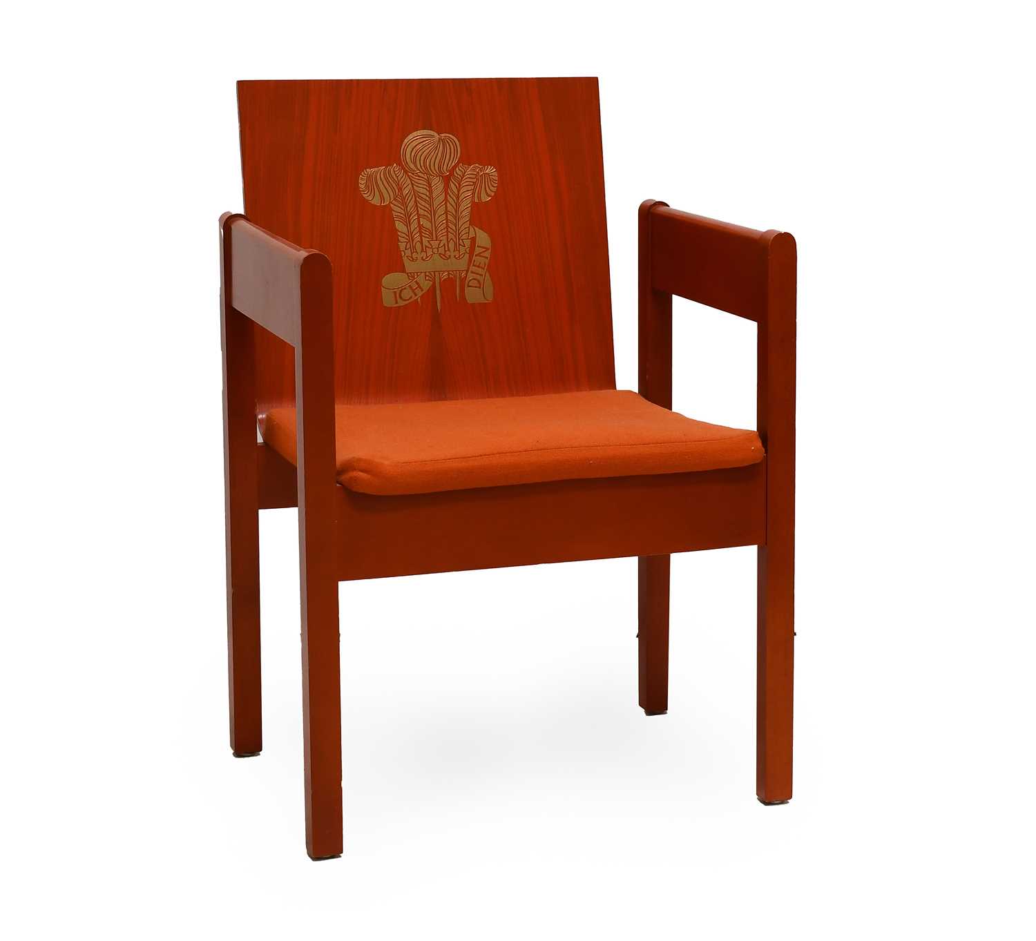 Lot 616 - Prince of Wales Investiture Chair, designed