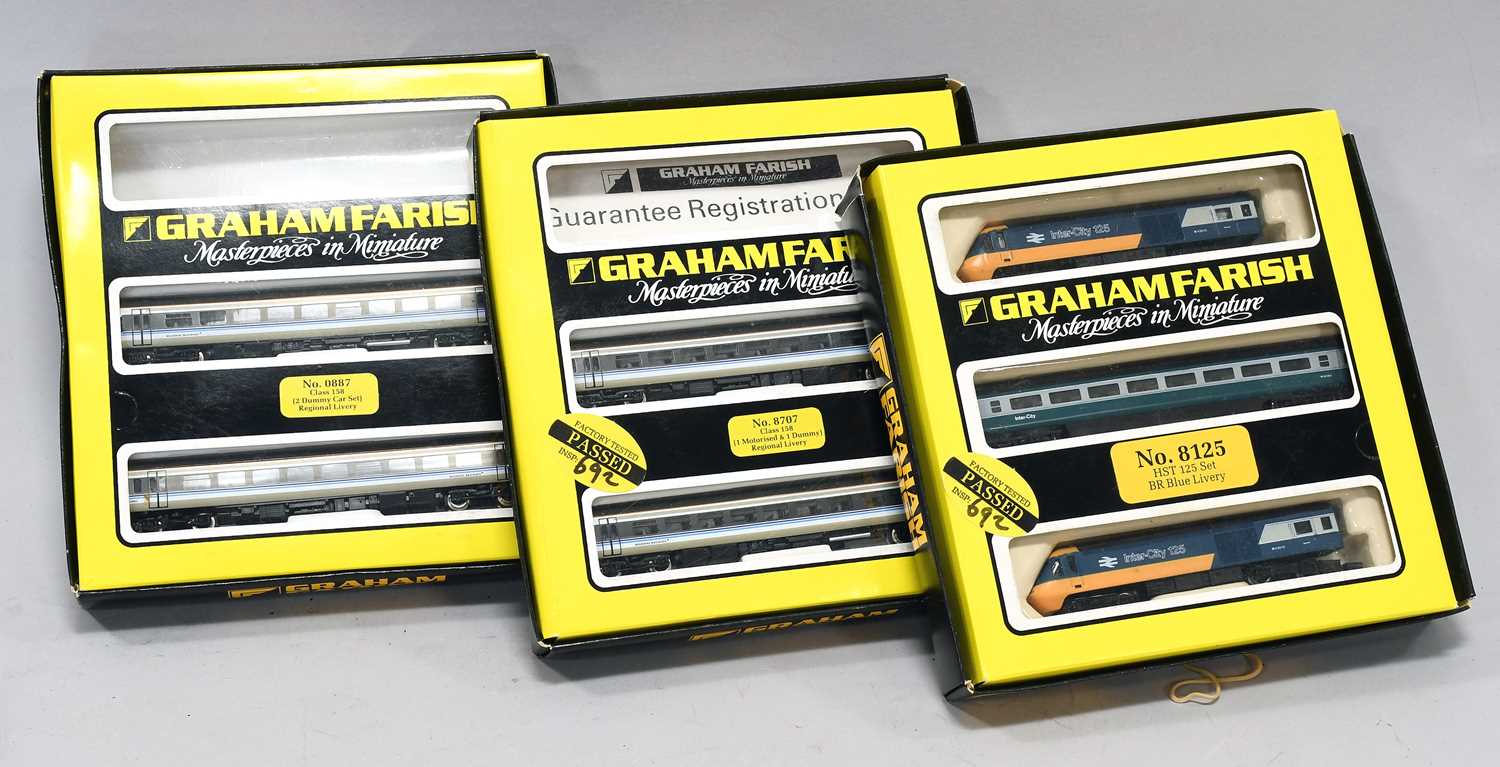 Lot 3144 - Graham Farish N Gauge Three Sets