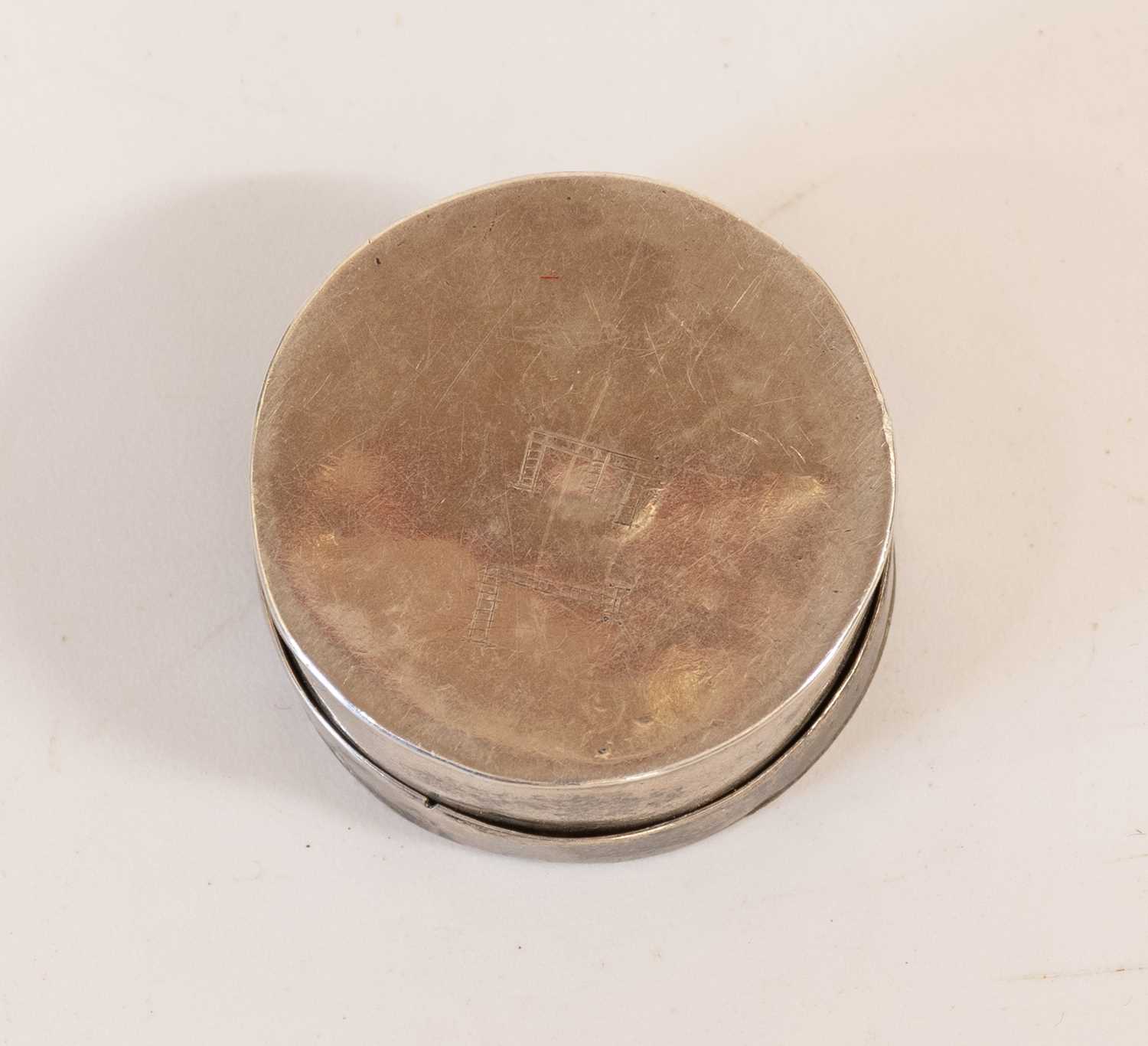 Lot 2101 - A Queen Anne Silver Counter-Box,