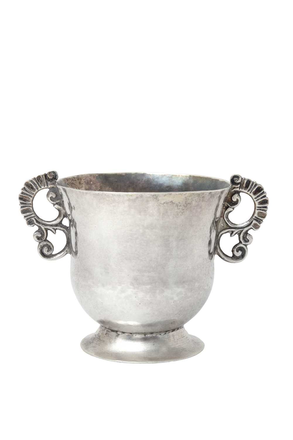 Lot 2133 - A Spanish Colonial Silver Two-Handled Cup,