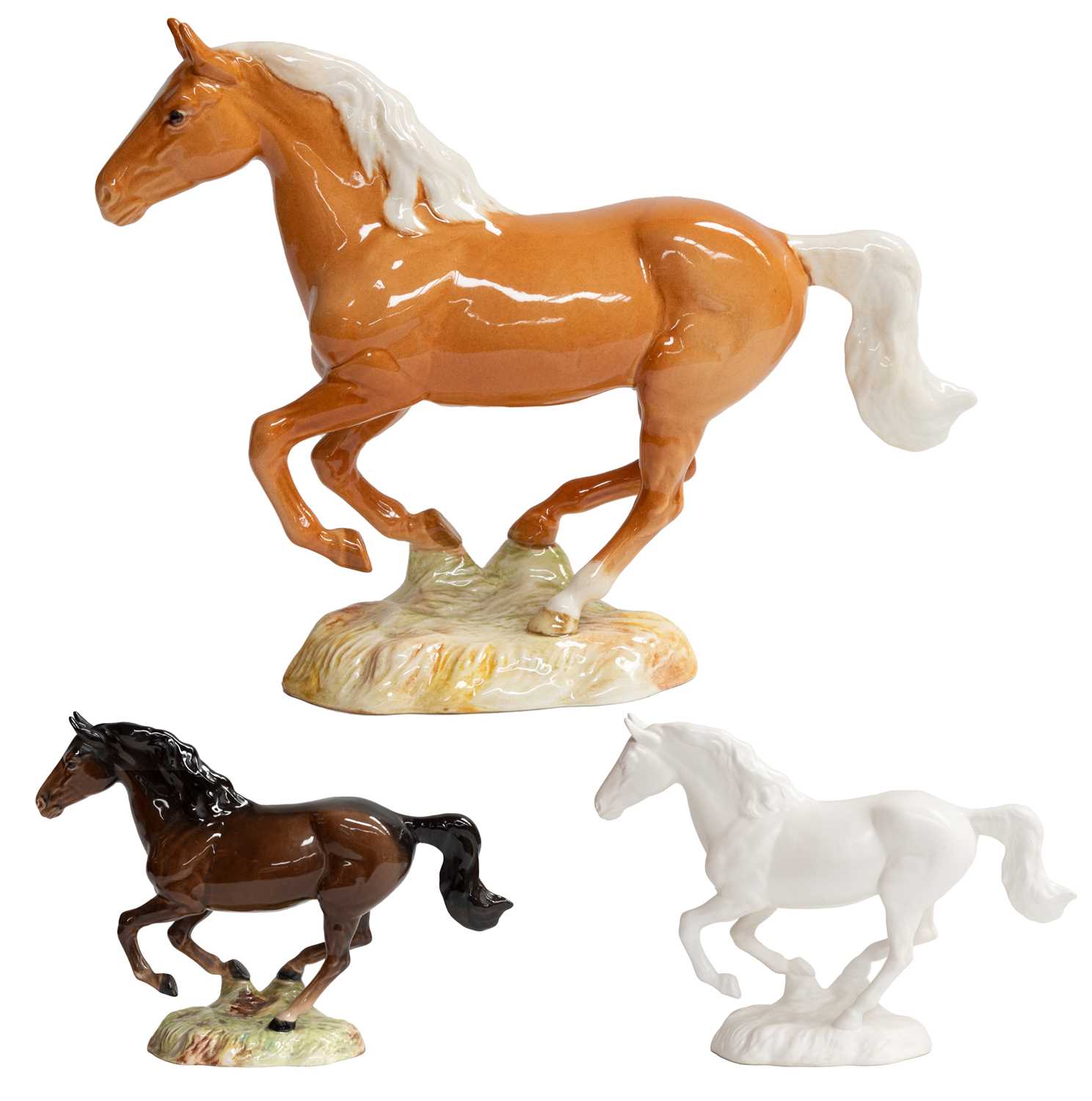 Lot 160 - Beswick Galloping Horse, model No. 1374,