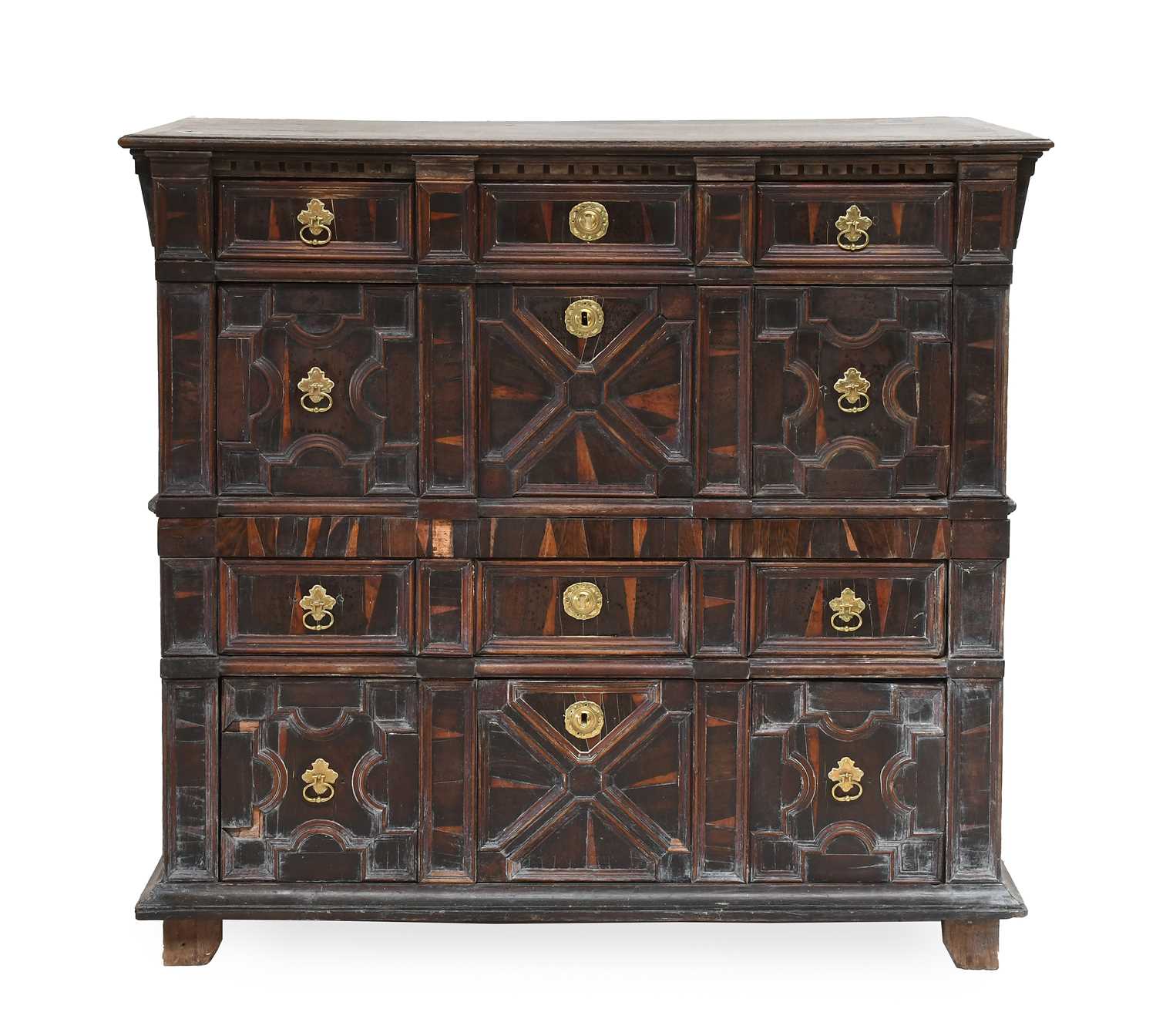 Lot 443 - A Rare Charles II Oak and Cocus