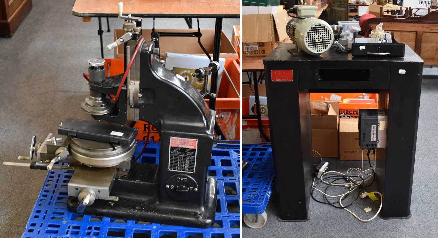 Lot 190 - A B.C.A Mark III Jig Boring Vertical Milling
