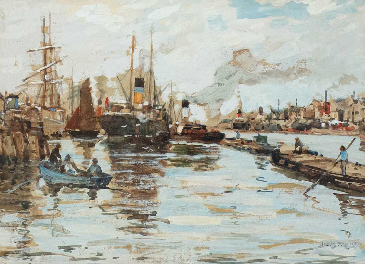 Lot 438 - James Kay RSA RSW (1858-1942) Scottish