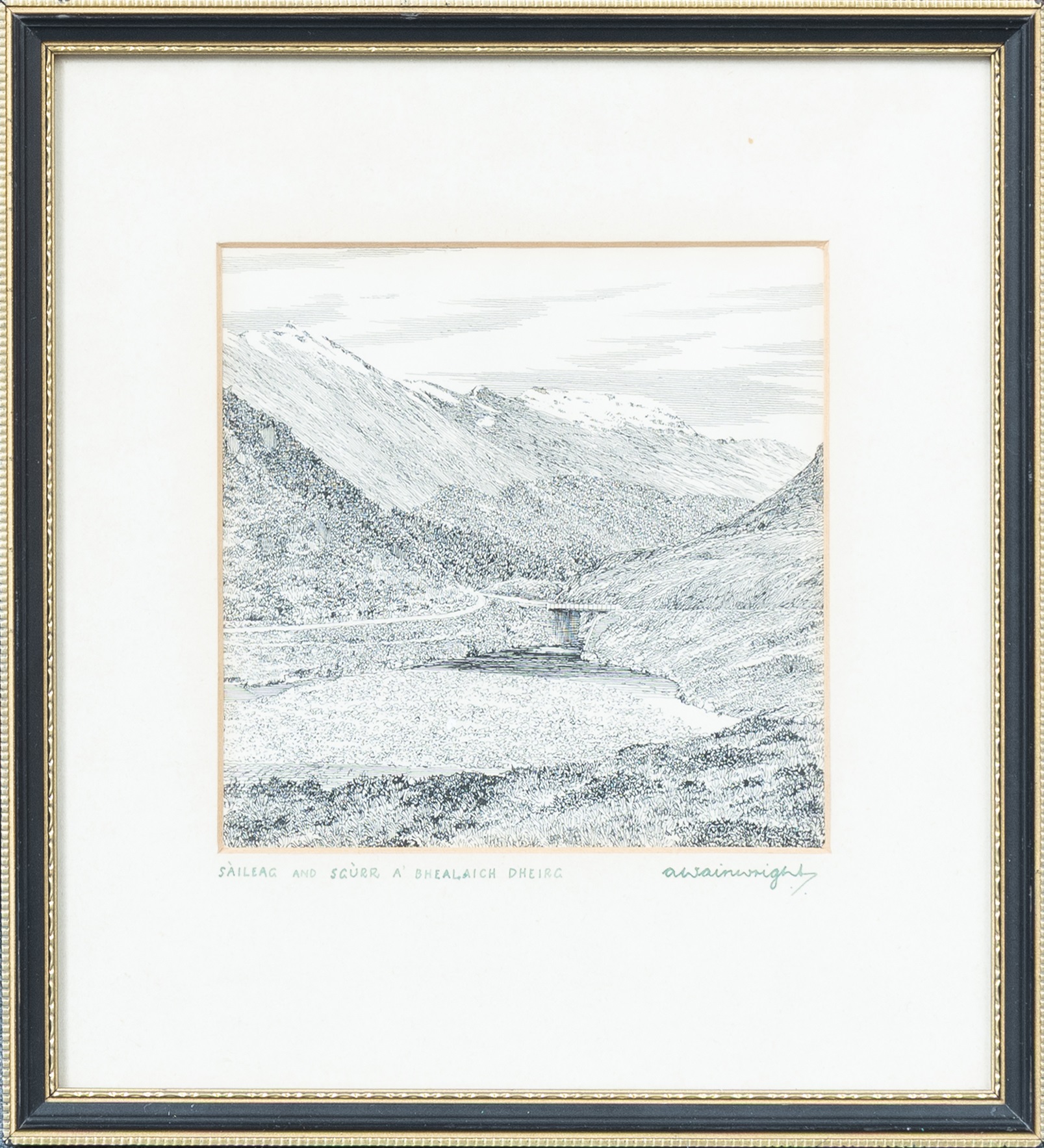 Lot 139 - Alfred Wainwright MBE (1907-1991) "Sàileag