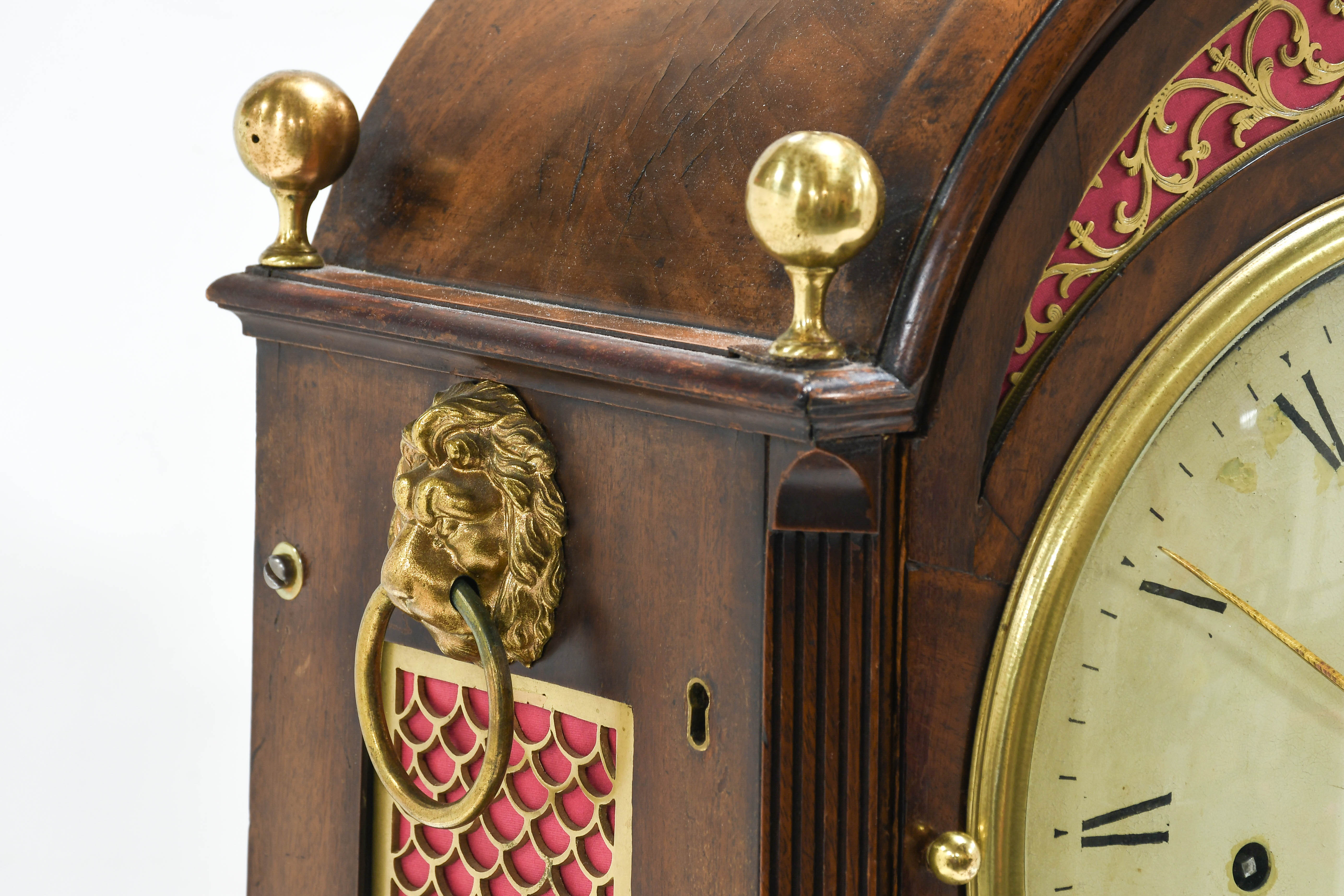 Lot 304 - A Mahogany Chiming Table Clock, Signed Willm