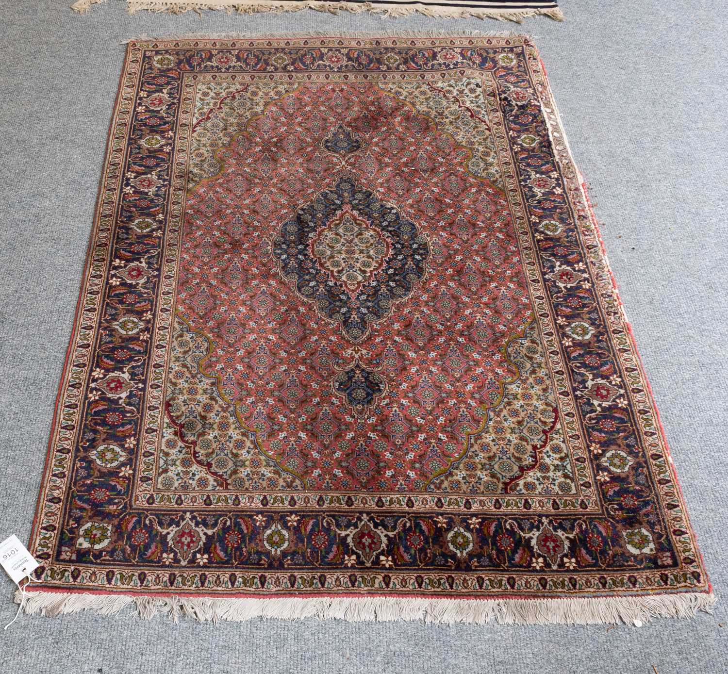 Lot 1016 - Tabriz Rug, the Herati field centred by an
