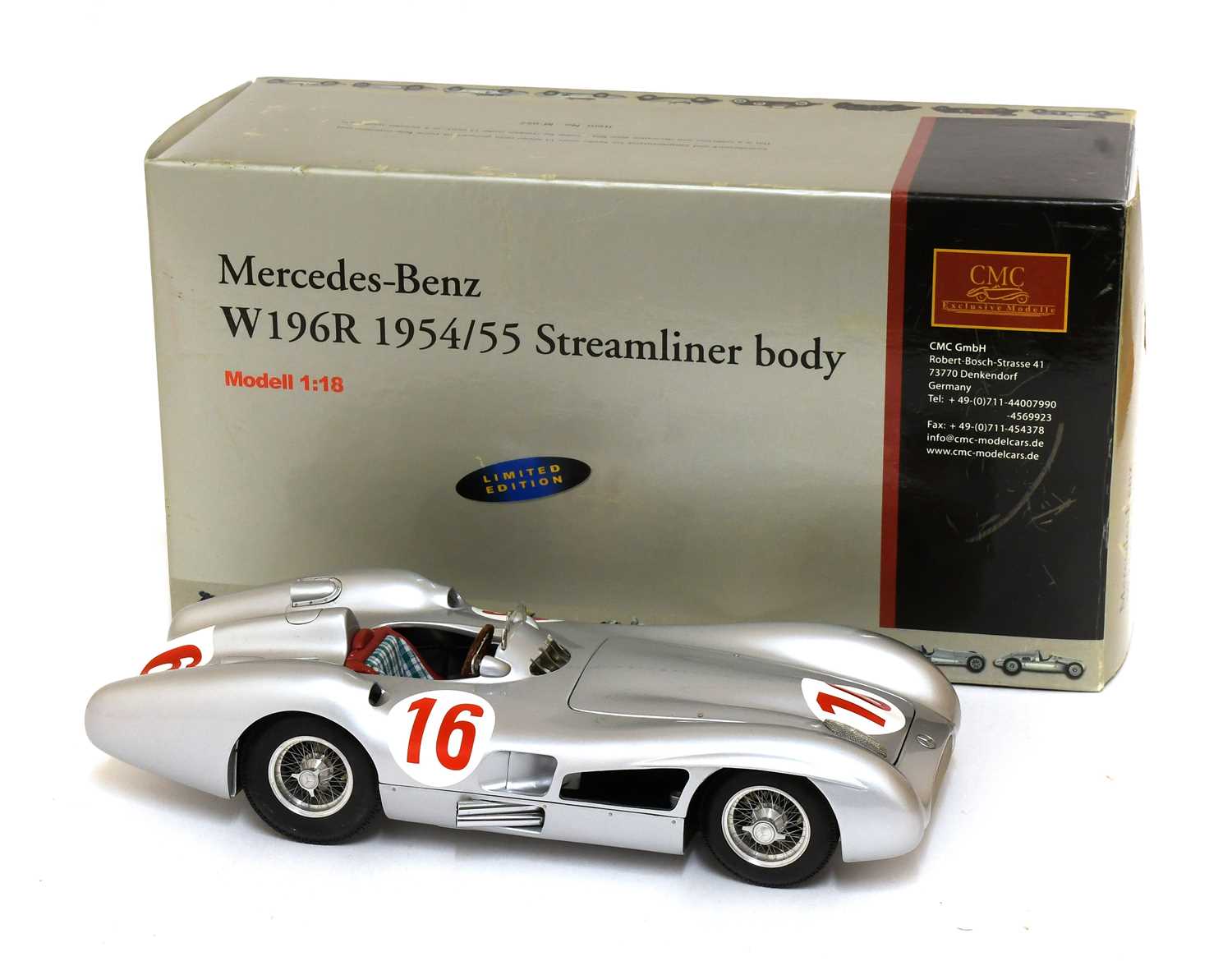 Lot 3376 - CMC Mercedes Benz W196R 1954/5 Streamlined