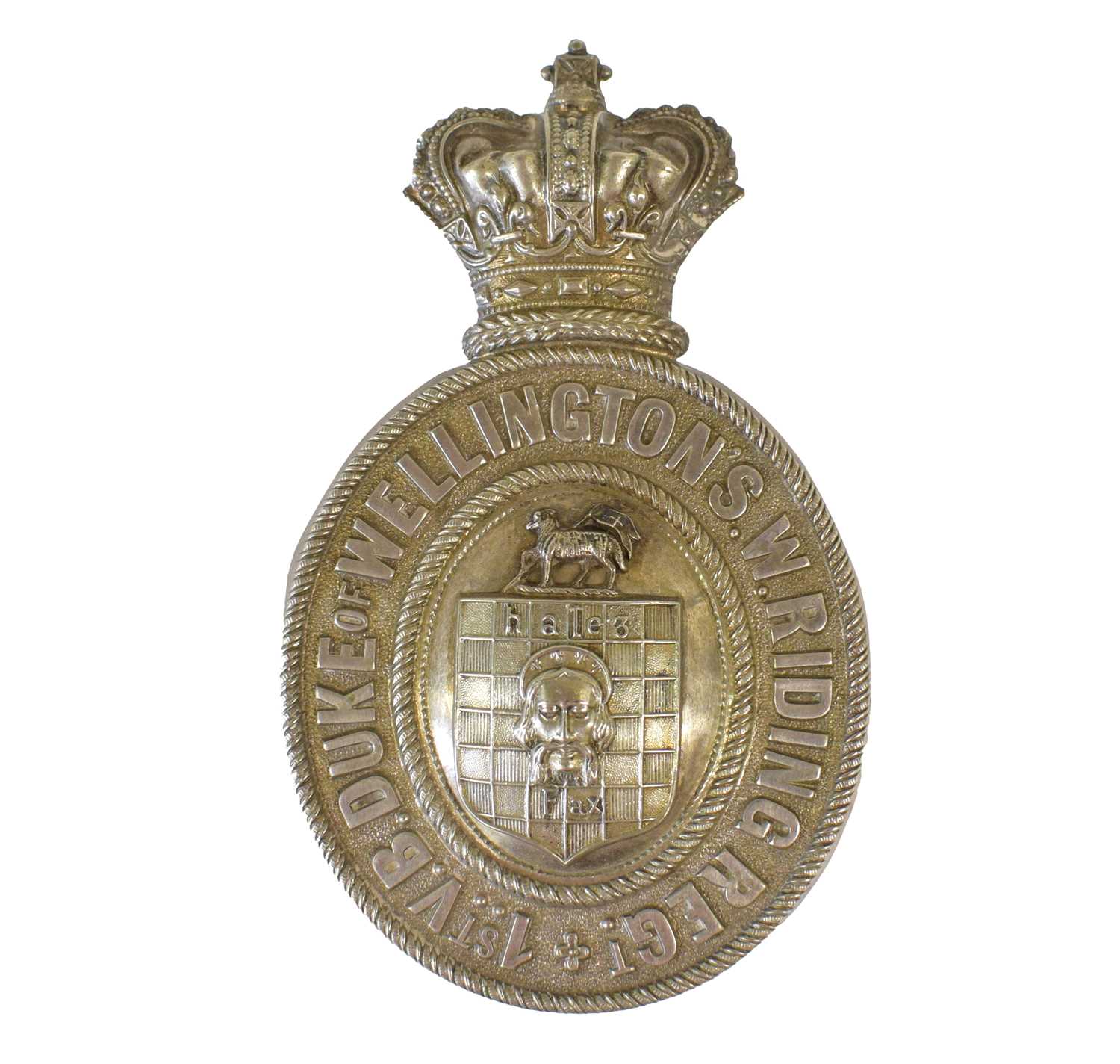 Lot 58 - A Victorian Officer's Cross Belt Plate to 1st