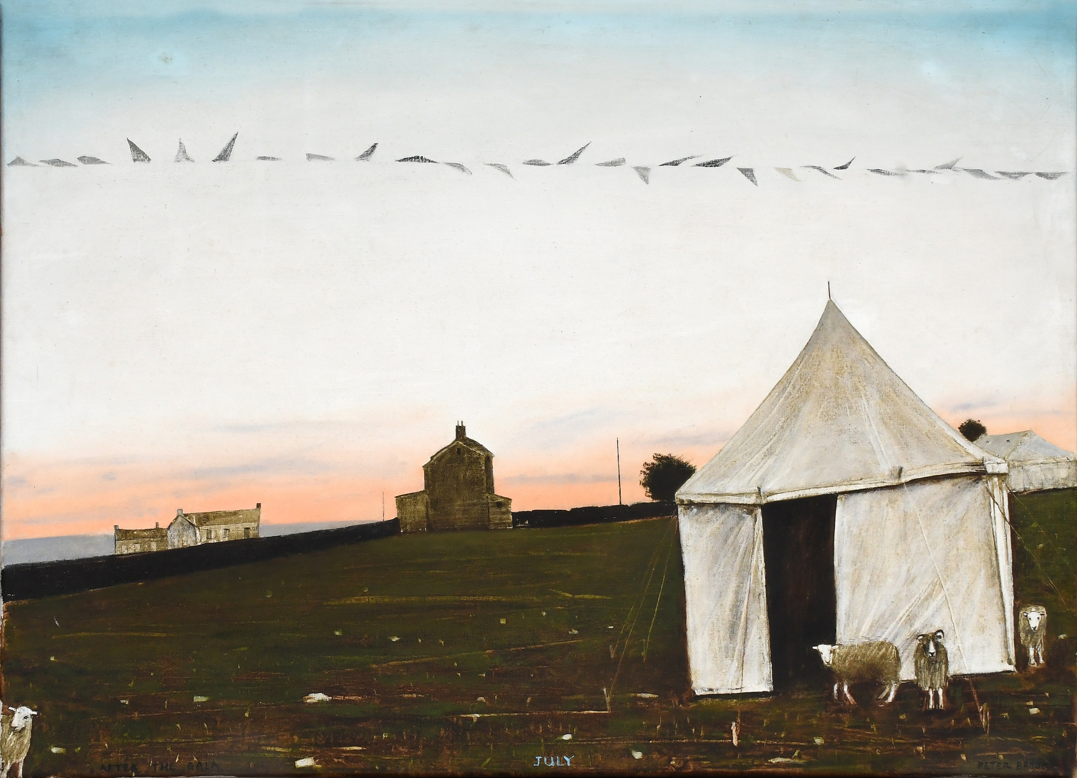 Peter Brook RBA (1927-2009) "After the Gala, July"