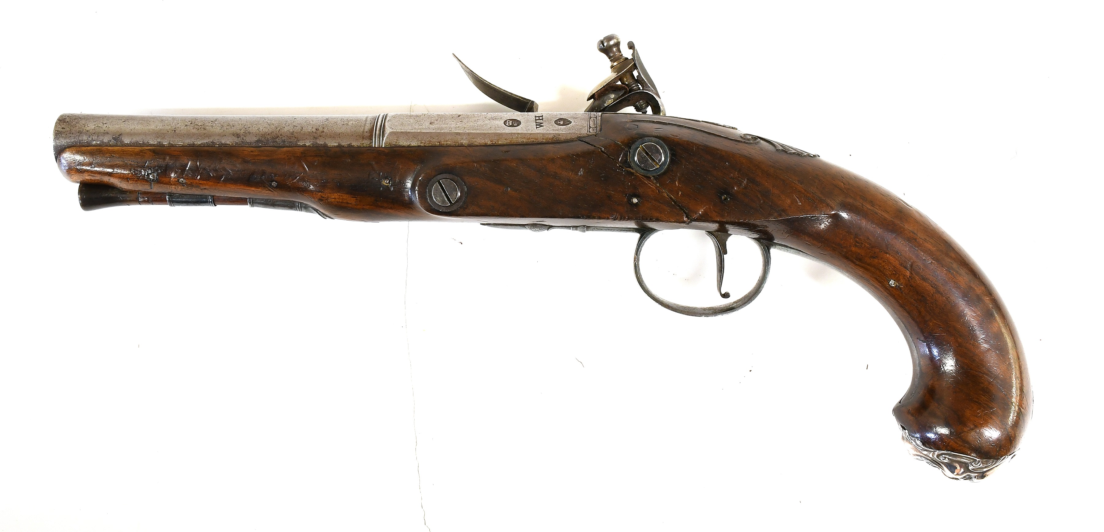 Lot 370 - A late 18th Century Flintlock Officer's