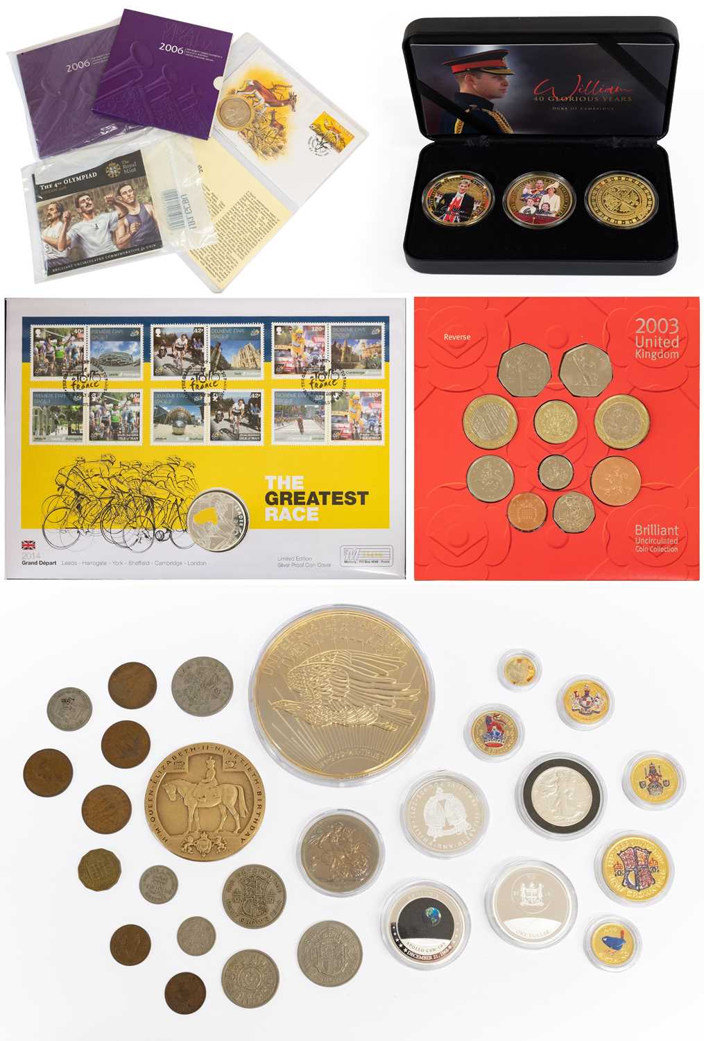 Lot 426 - Assorted Coin Covers and Commemorative Sets,