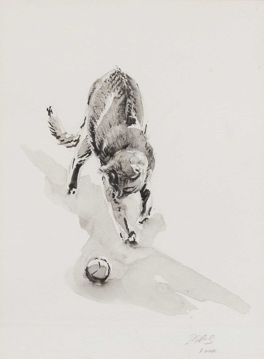 Lot 137 - David Porteous-Butler (Contemporary) "Cat