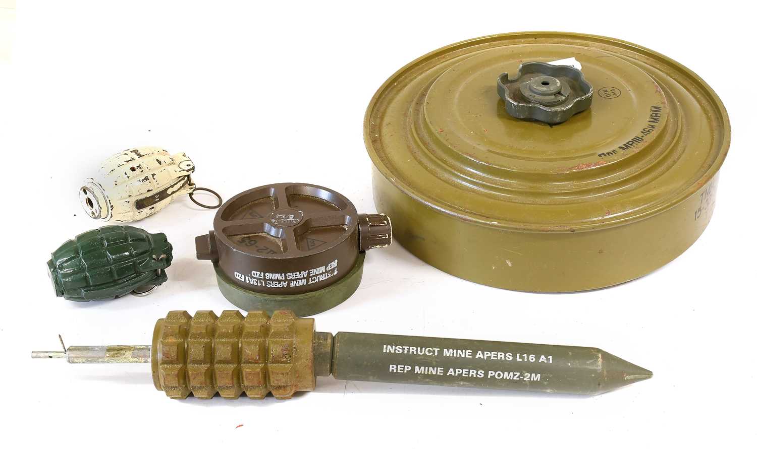 Lot 187 - A Second World War Inert British Mills Bomb