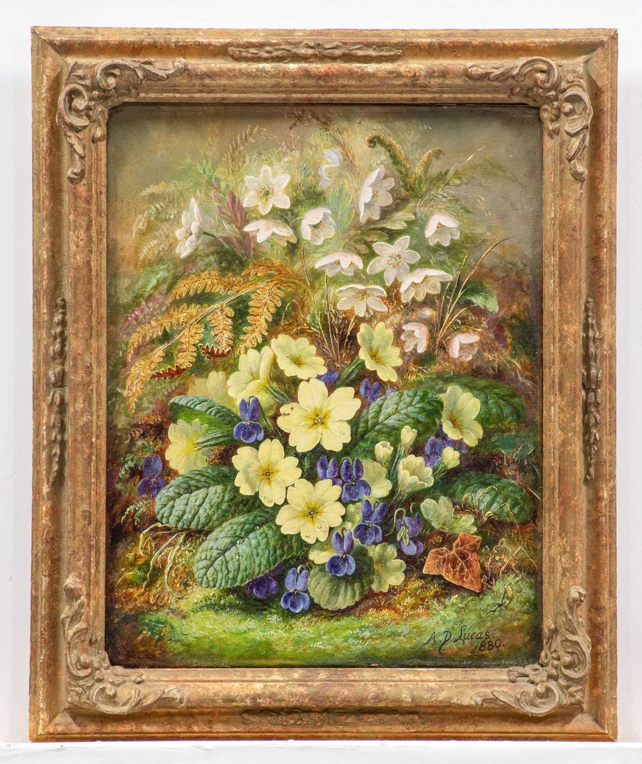 Lot 363 - Albert Durer Lucas (1828-1918) Still life of