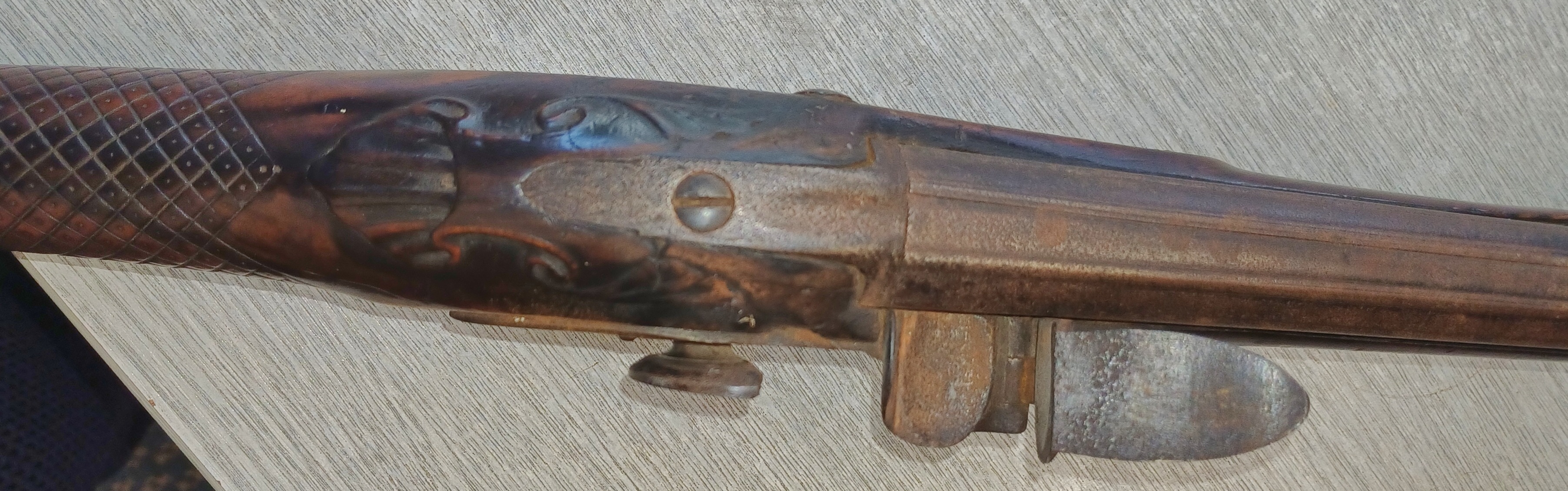 Lot 352 - An Early 19th Century Flintlock Sporting Gun