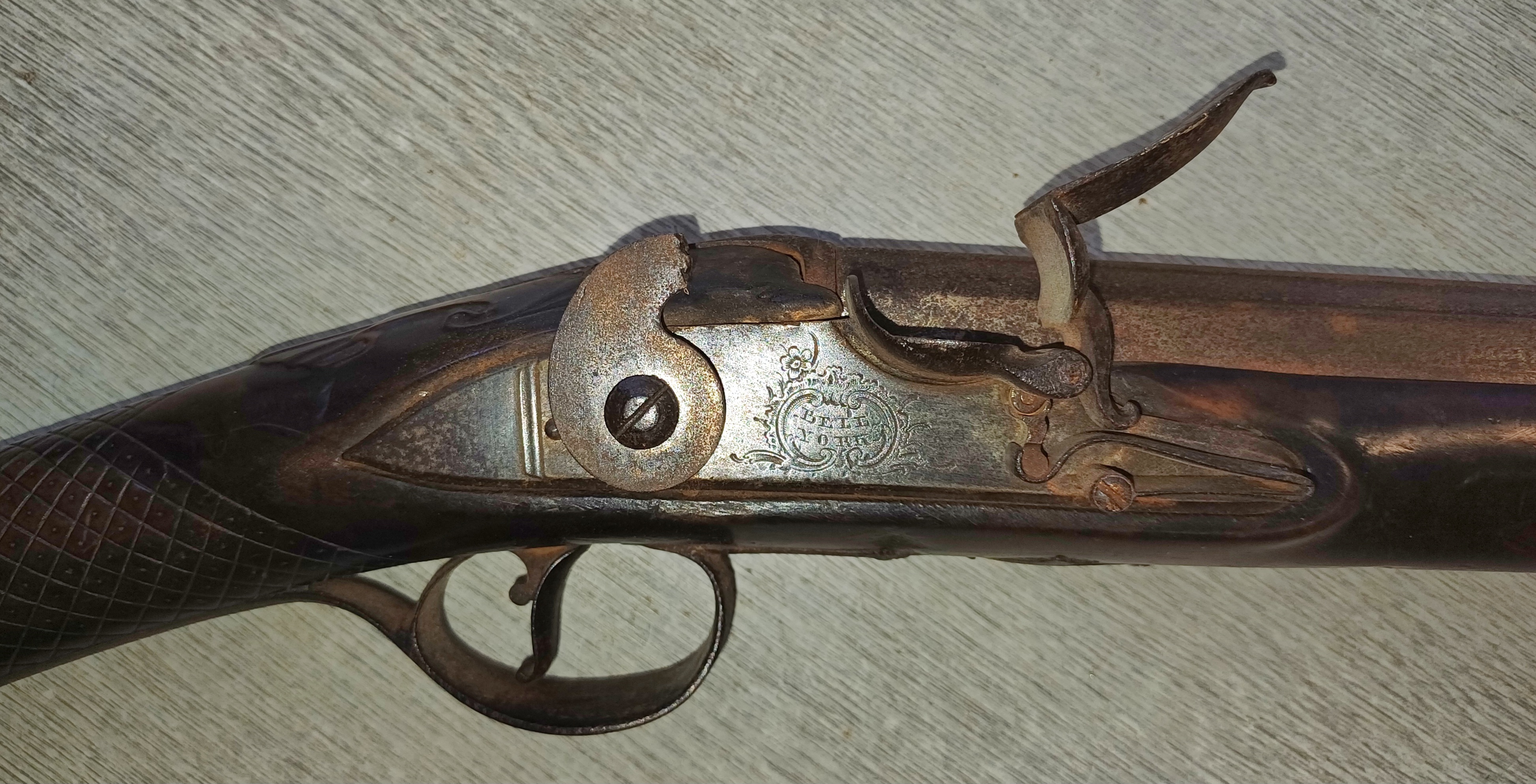 Lot 352 - An Early 19th Century Flintlock Sporting Gun