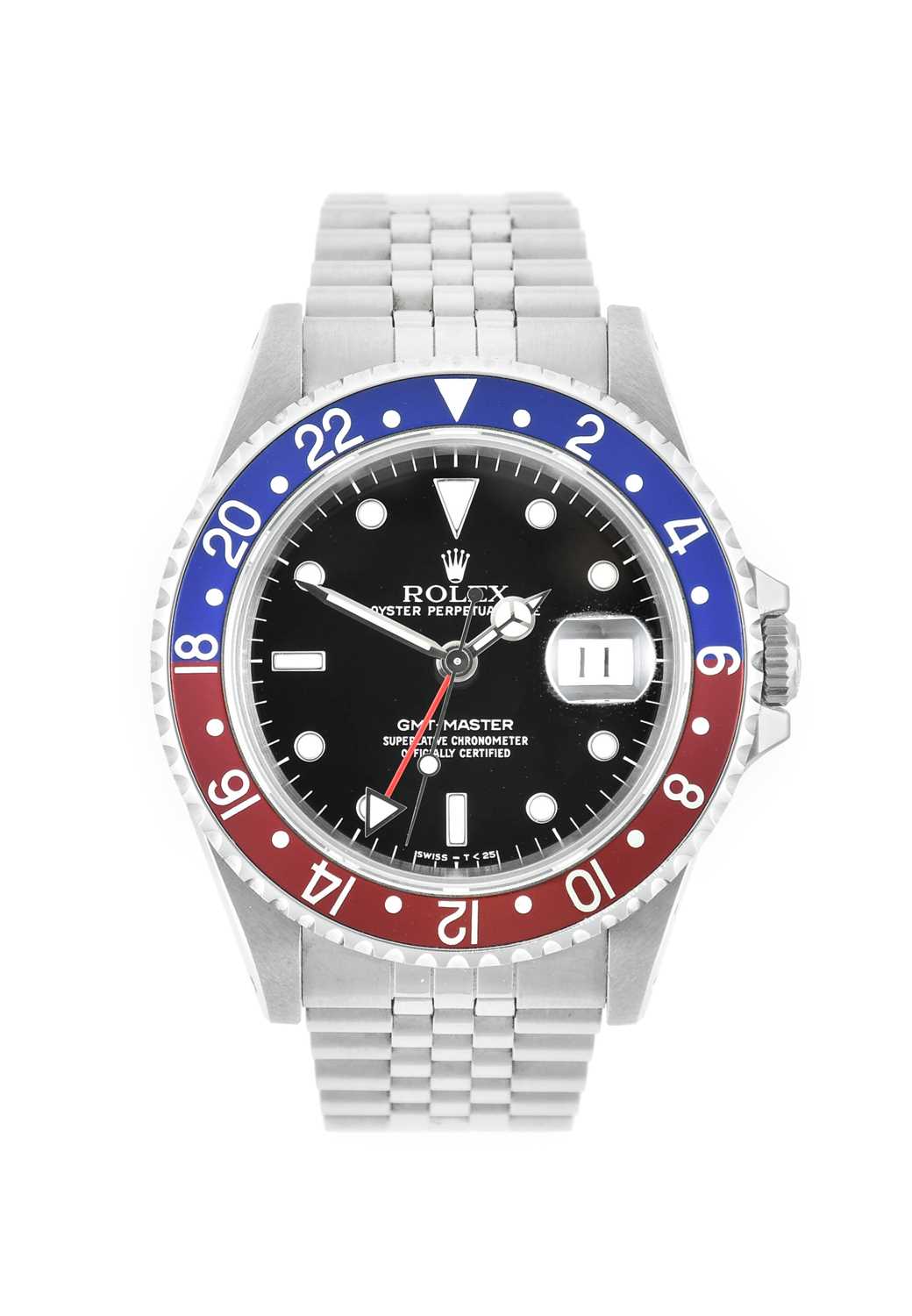 Lot 2334 - Rolex: A Stainless Steel Automatic Calendar