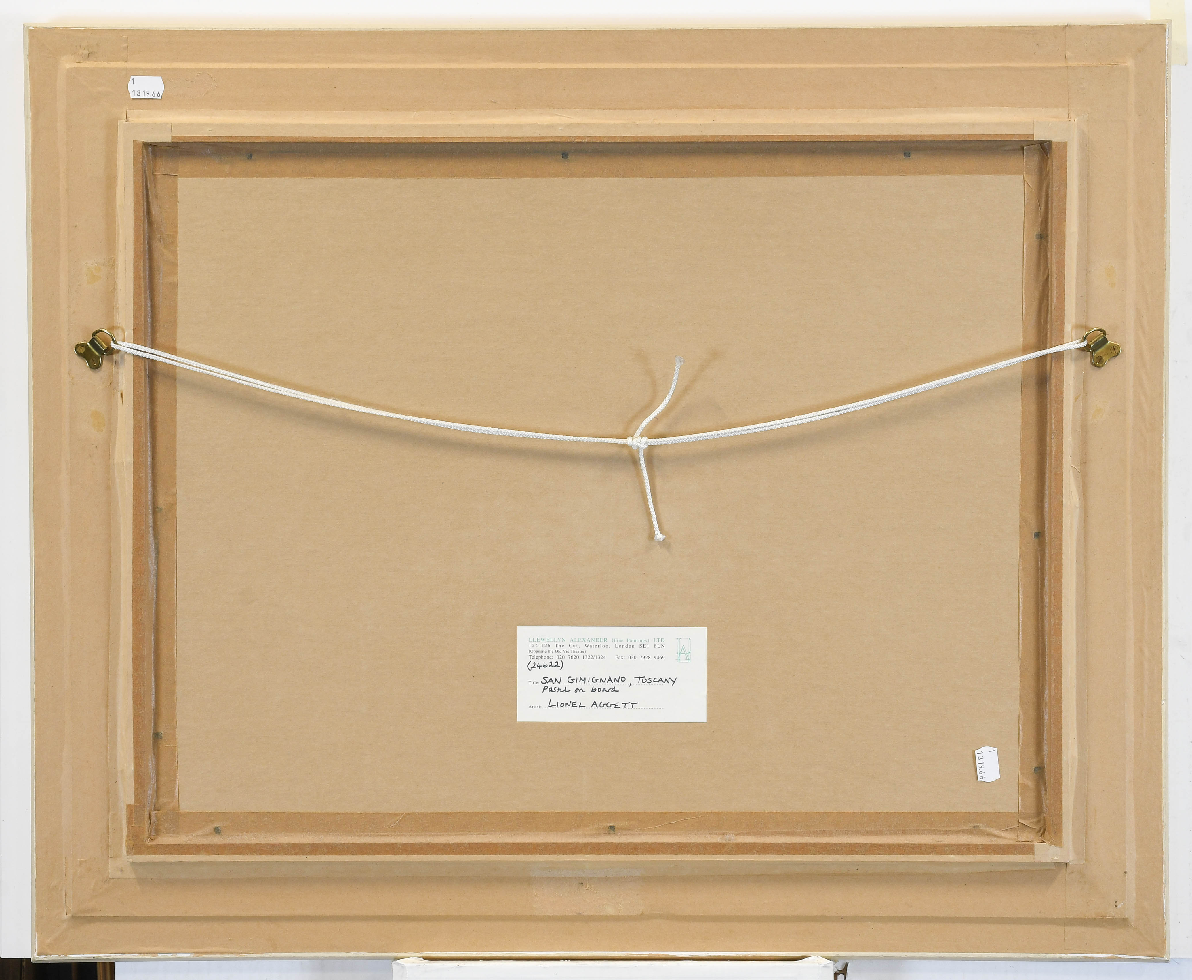 Lot 56 - Lionel Aggett (1938-2009) "San Gimignano,
