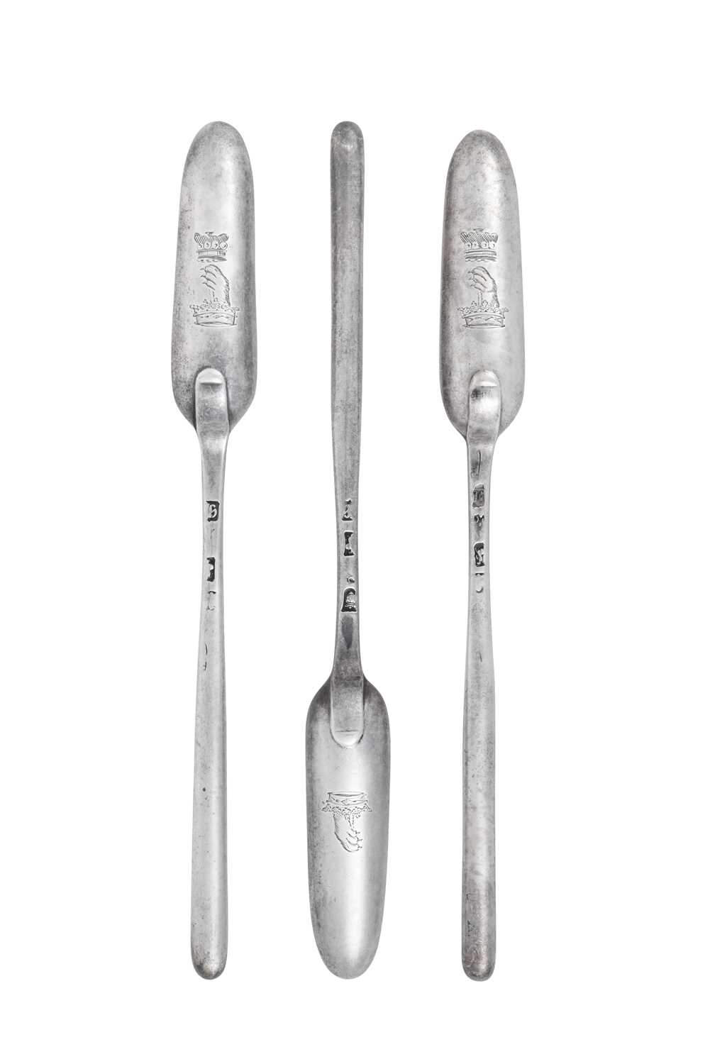 Lot 2458 - A Set of Three George III Silver