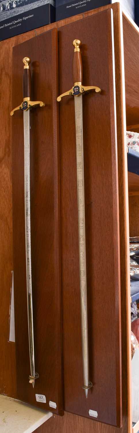 Lot 167 - A Pair of Wilkinson Swords, each made to