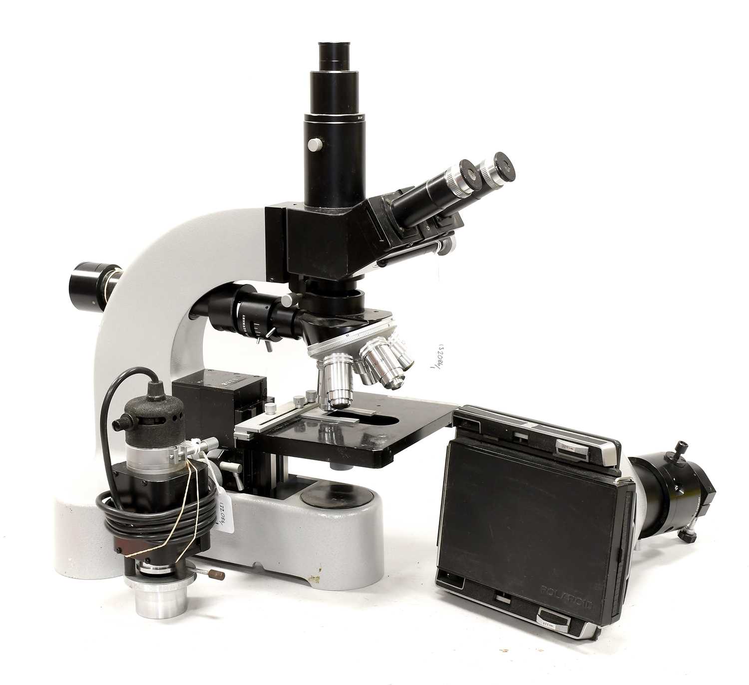 Lot 125 - Leitz Metallux Binocular Microscope