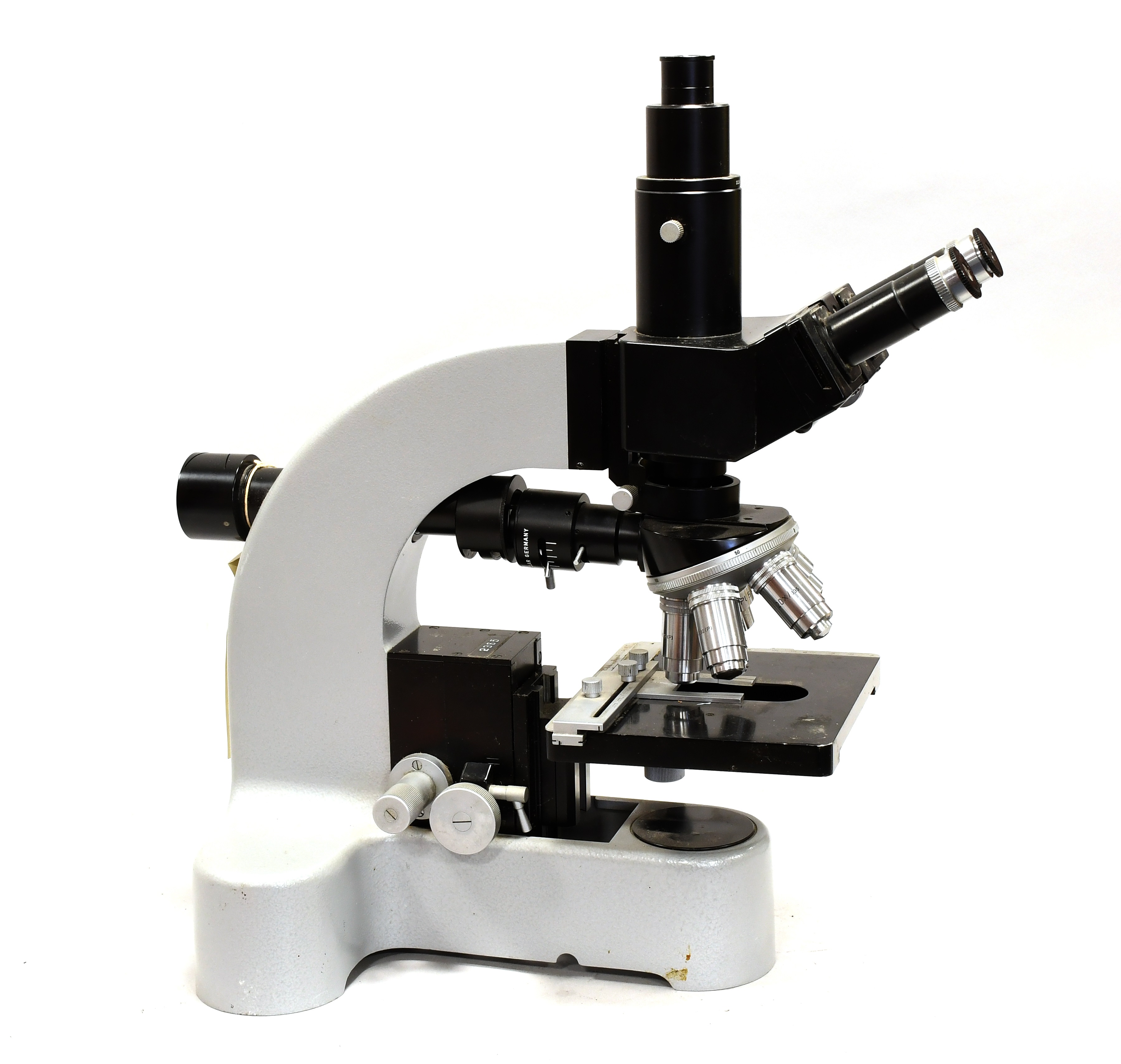 Lot 125 - Leitz Metallux Binocular Microscope