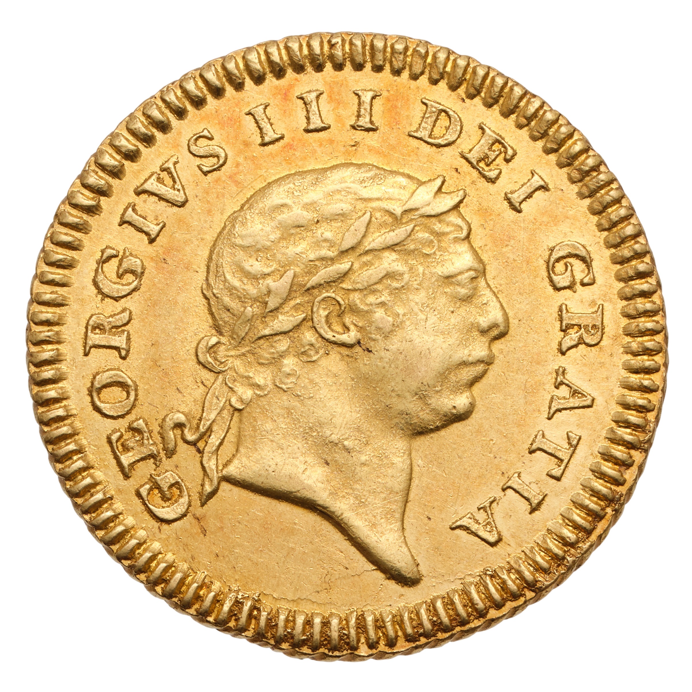 Lot 6 - George III, Third Guinea 1804, second laureate