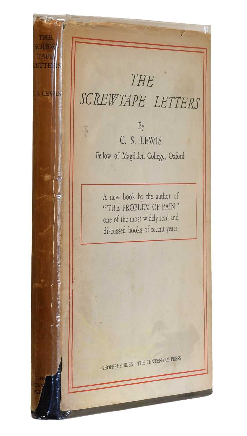 Lewis (C.S.). The Screwtape Letters. London: Geoffrey