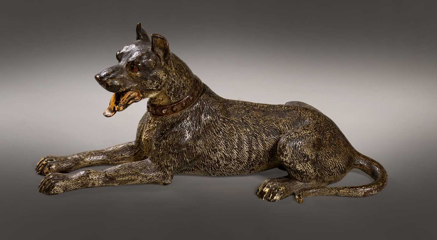 Lot 160 - An Austrian Cold-Painted Bronze Model of a