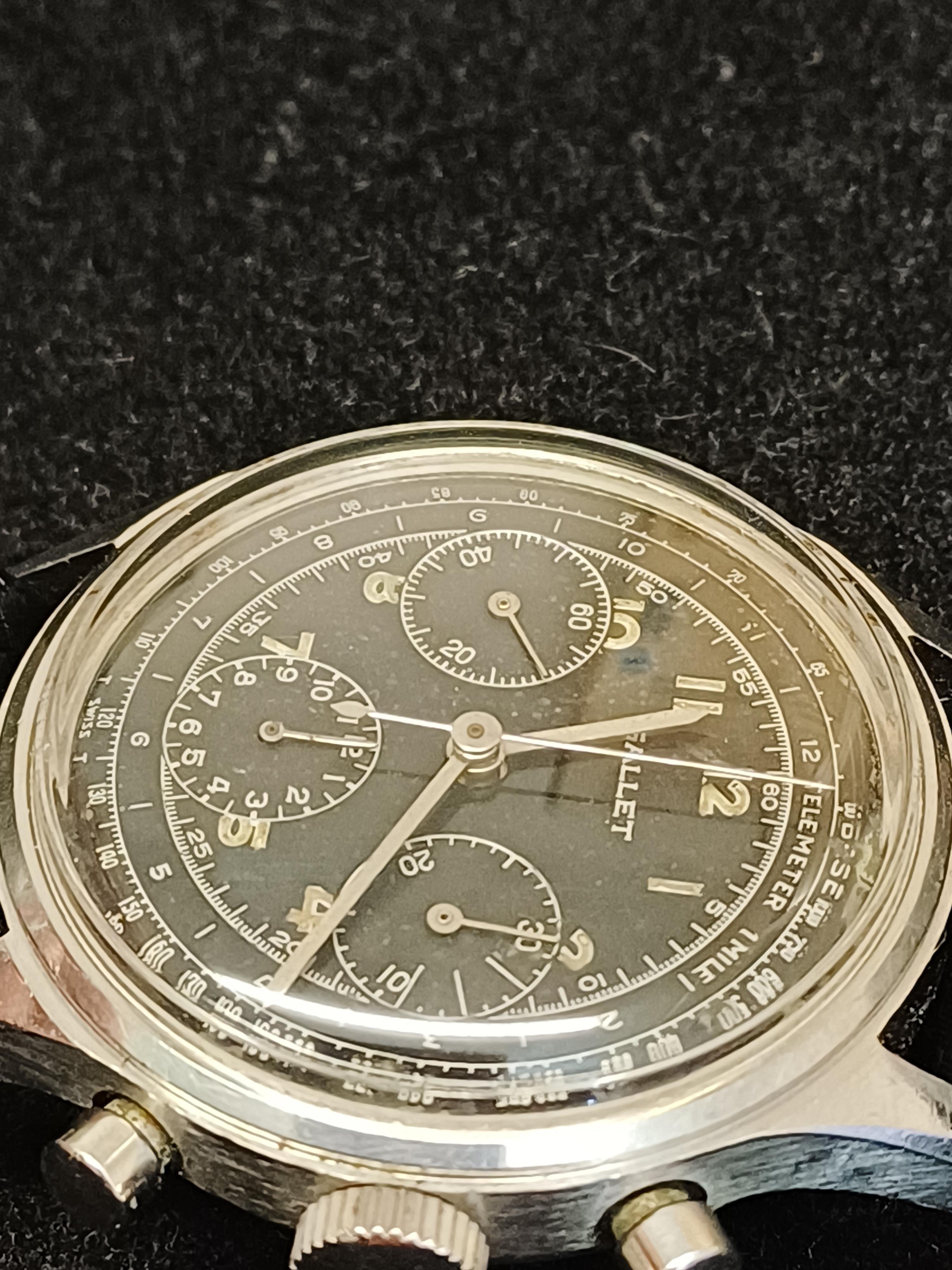 Lot 2351 - Gallet: A Rare "Multichron 12 Jim Clark"
