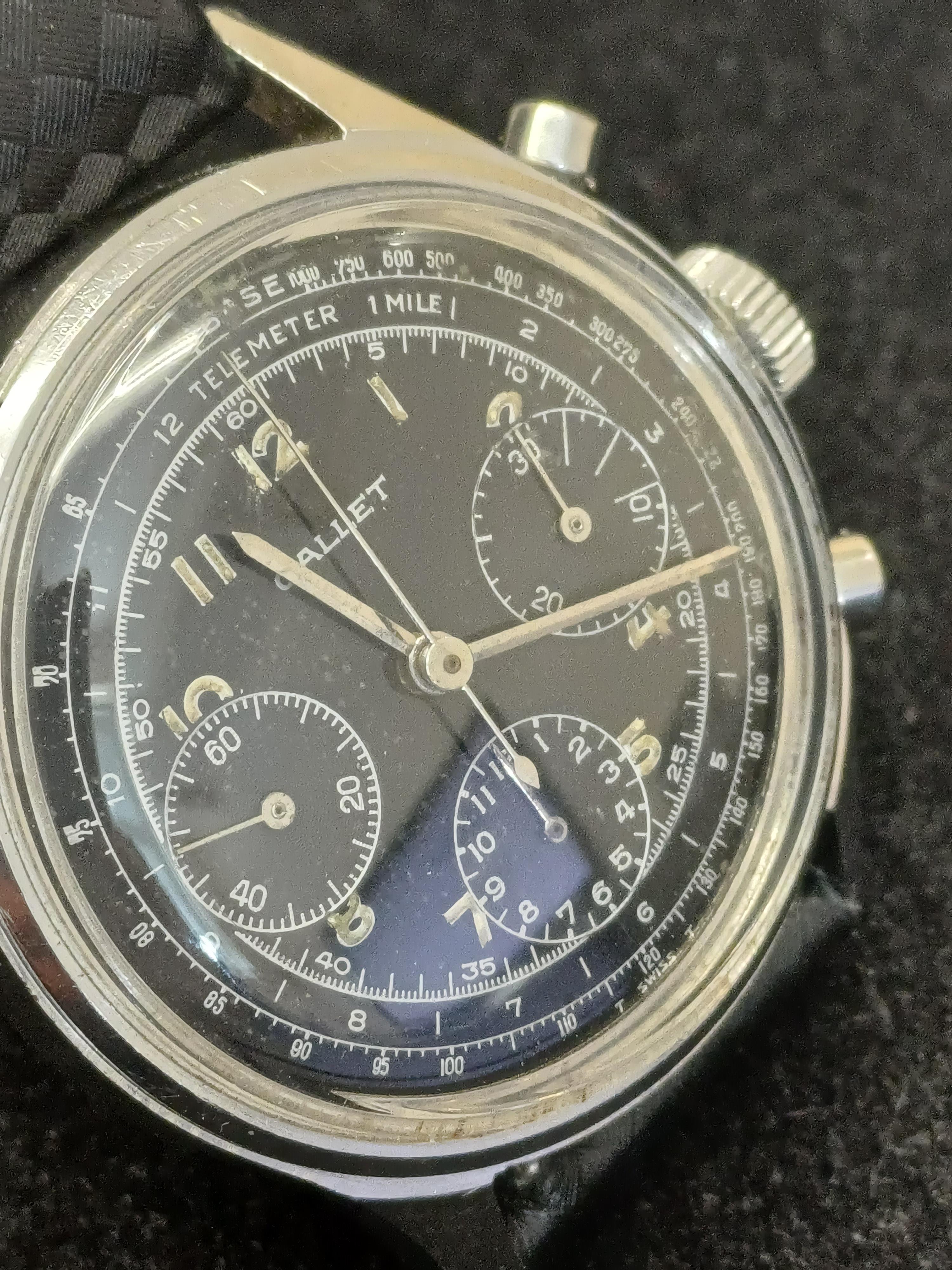 Lot 2351 - Gallet: A Rare "Multichron 12 Jim Clark"