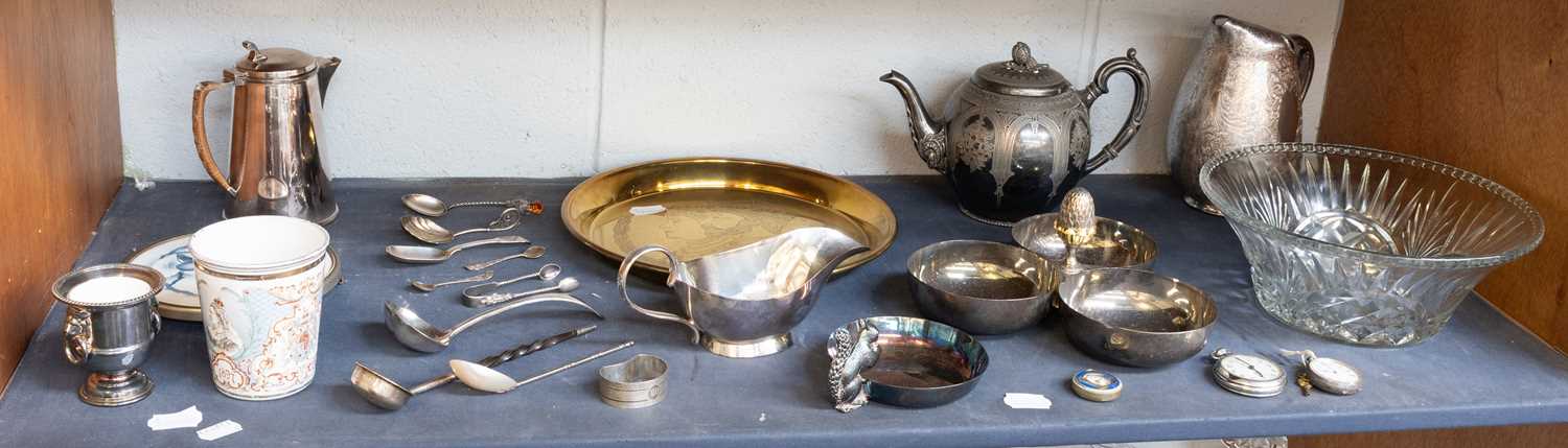 Lot 208 - A Collection of Assorted Silver and Silver
