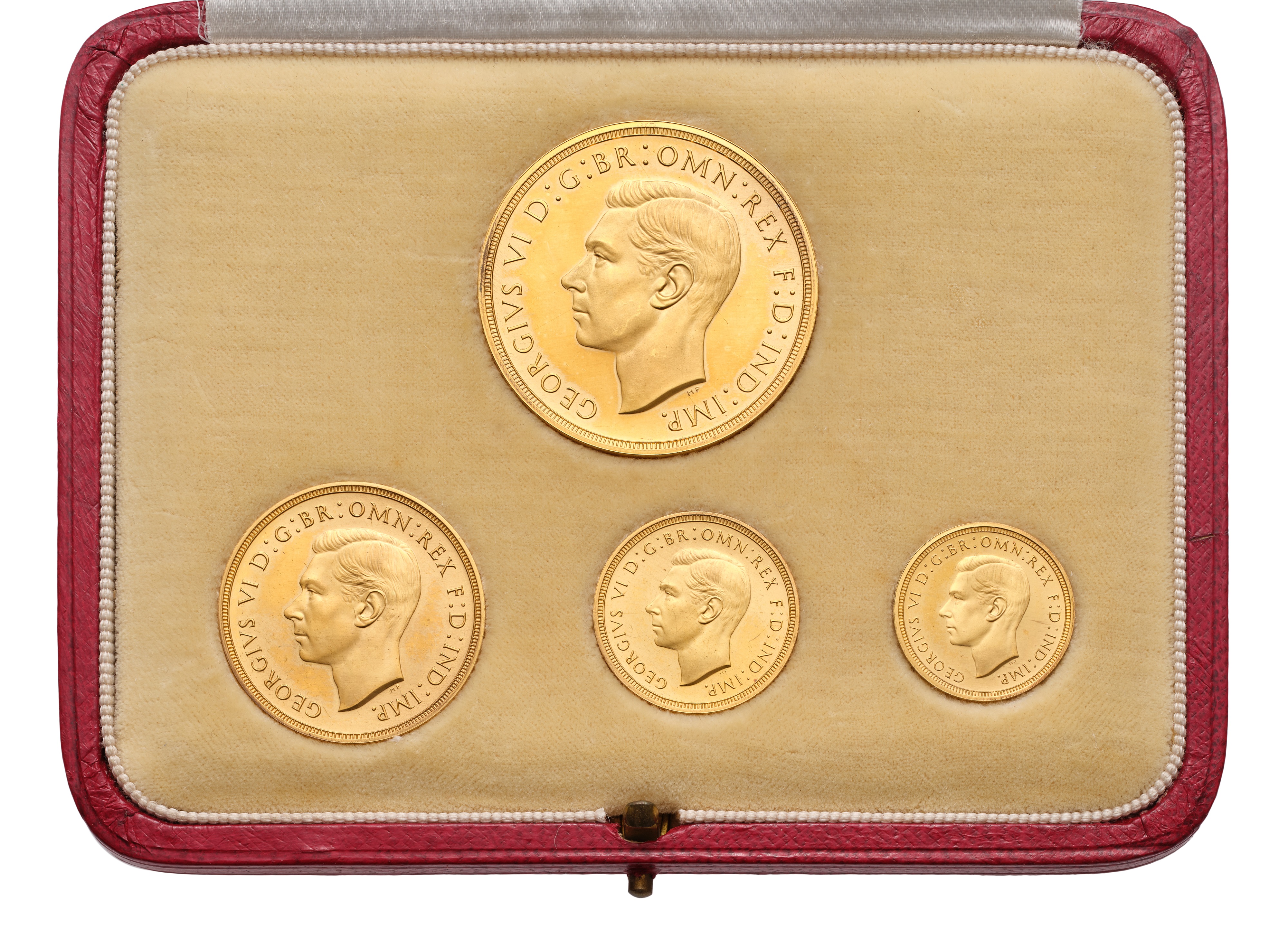 Lot 236 - George VI, 'Coronation' Gold Proof Set 1937,