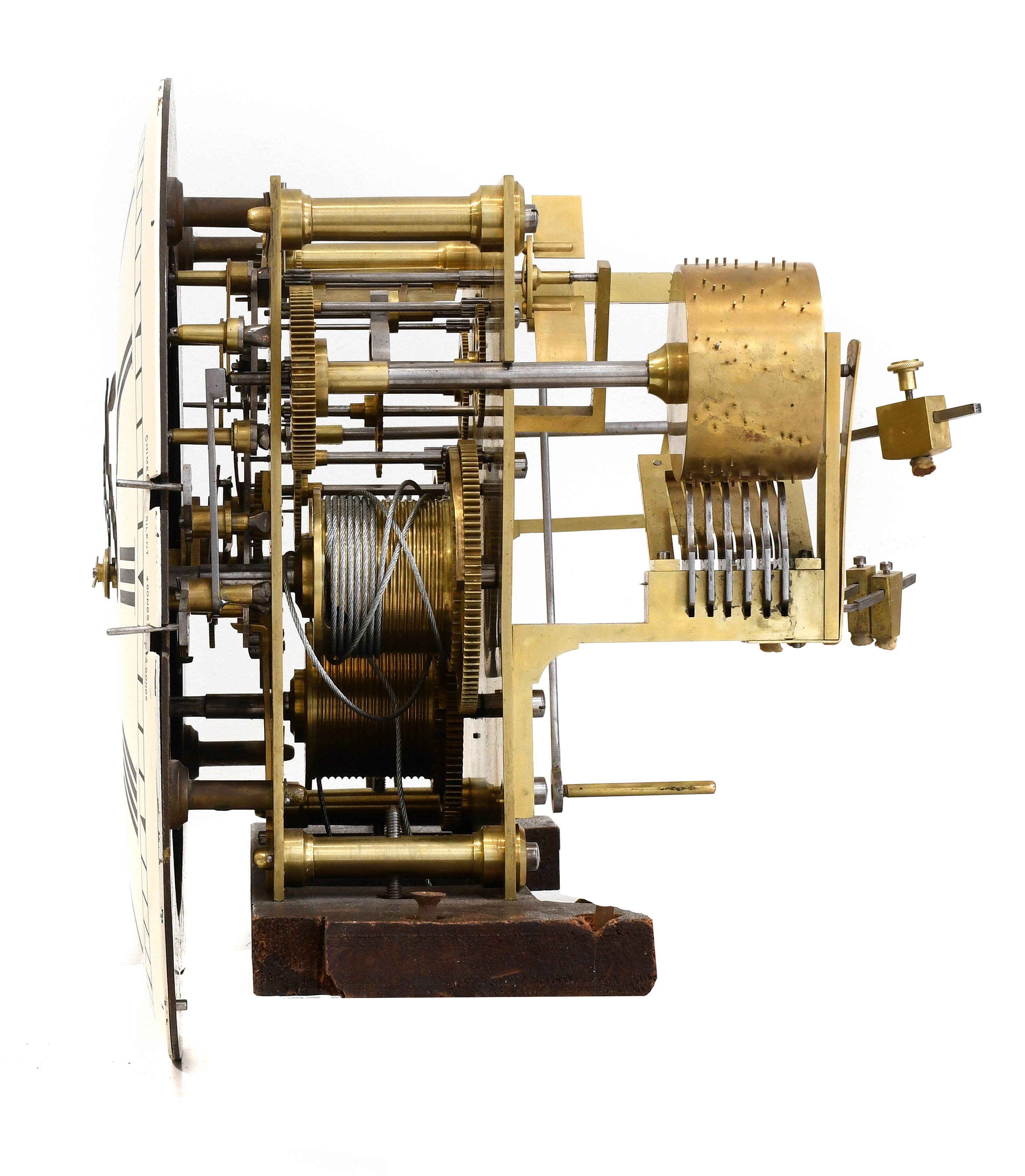 Lot 307 - A Good Mahogany Chiming Longcase Clock,