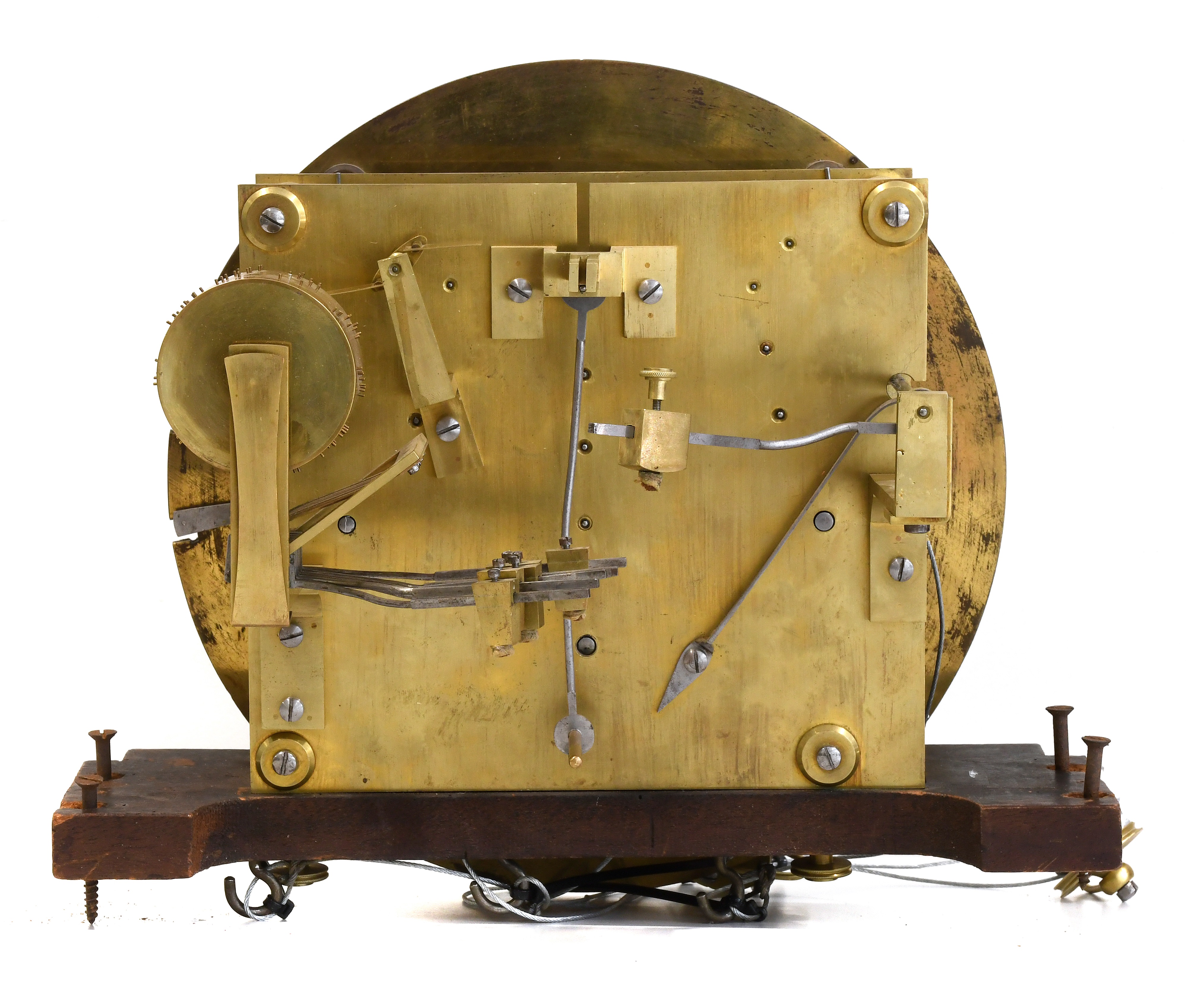 Lot 307 - A Good Mahogany Chiming Longcase Clock,