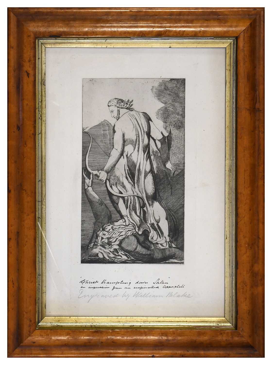 Lot 2015 - Blake (William). "Christ trampling down