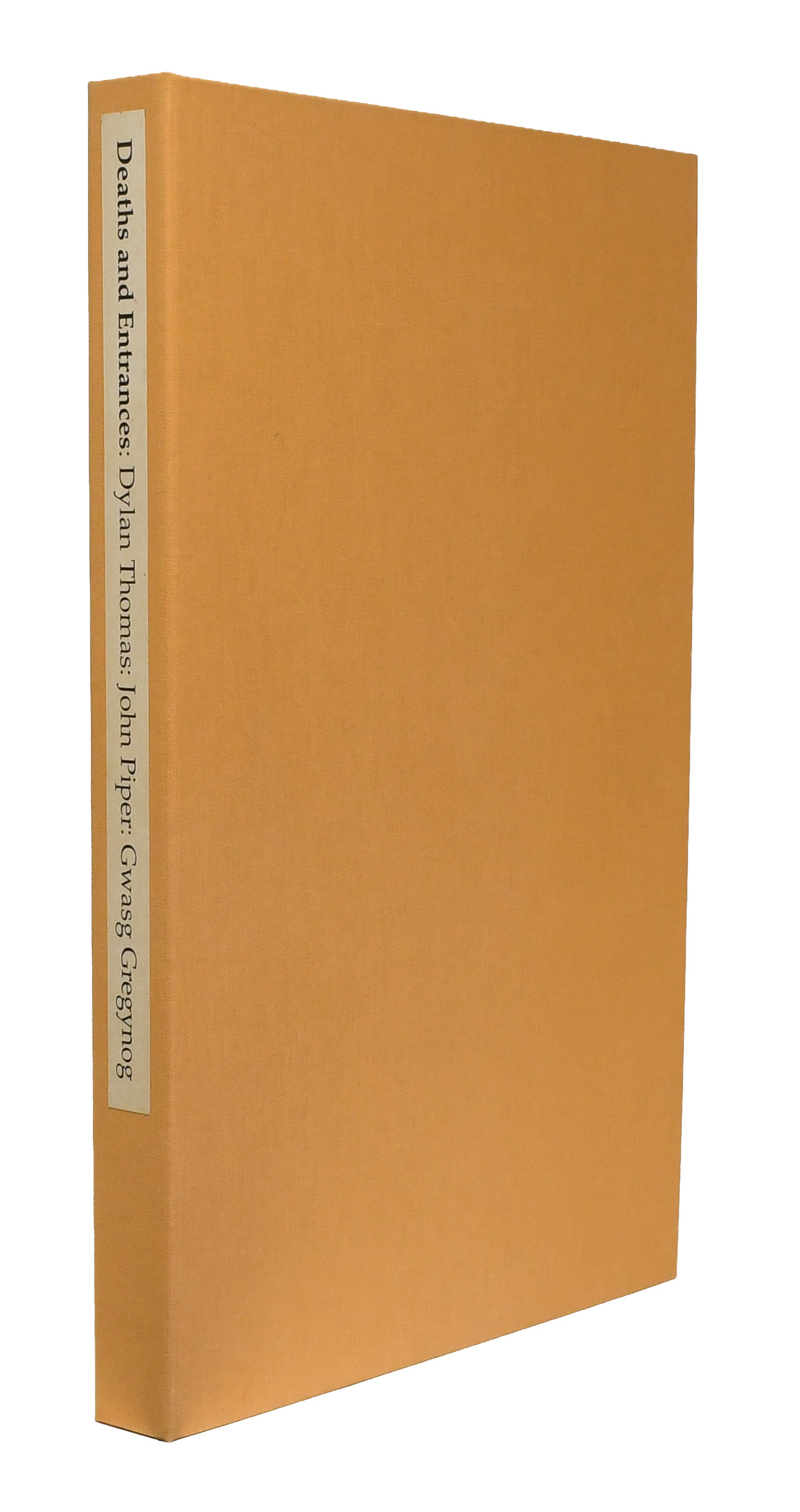 Lot 2137 - Gregynog Press. Thomas (Dylan) & Piper