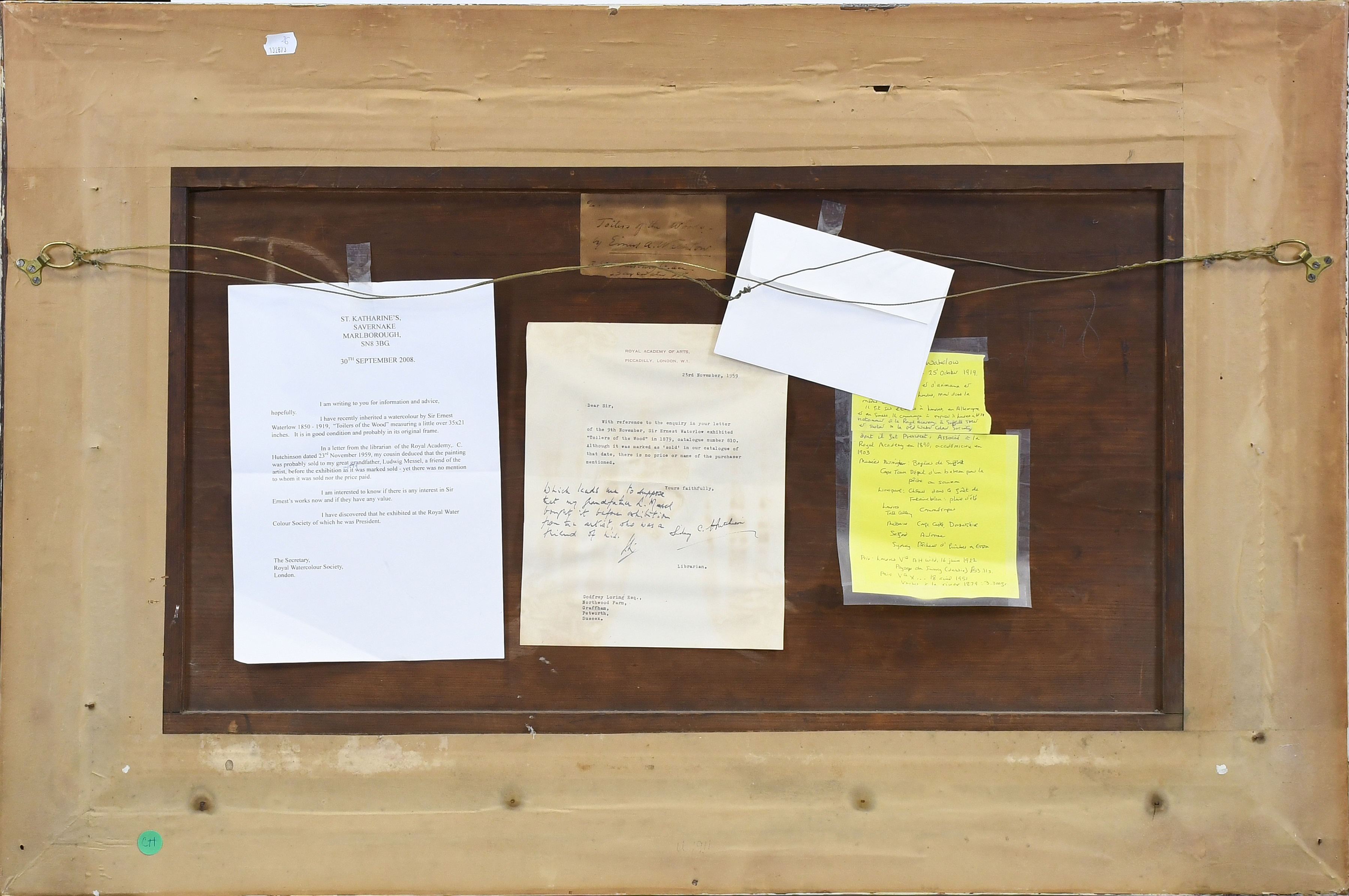 Lot 332 - Sir Ernest Albert Waterlow RA, ROI