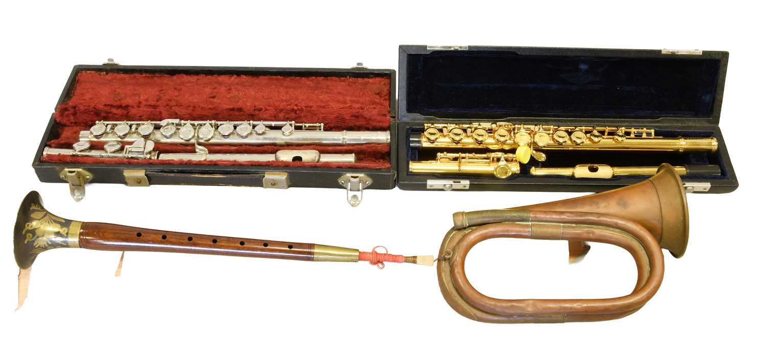 Lot 568 - Various Musical Instruments, including a
