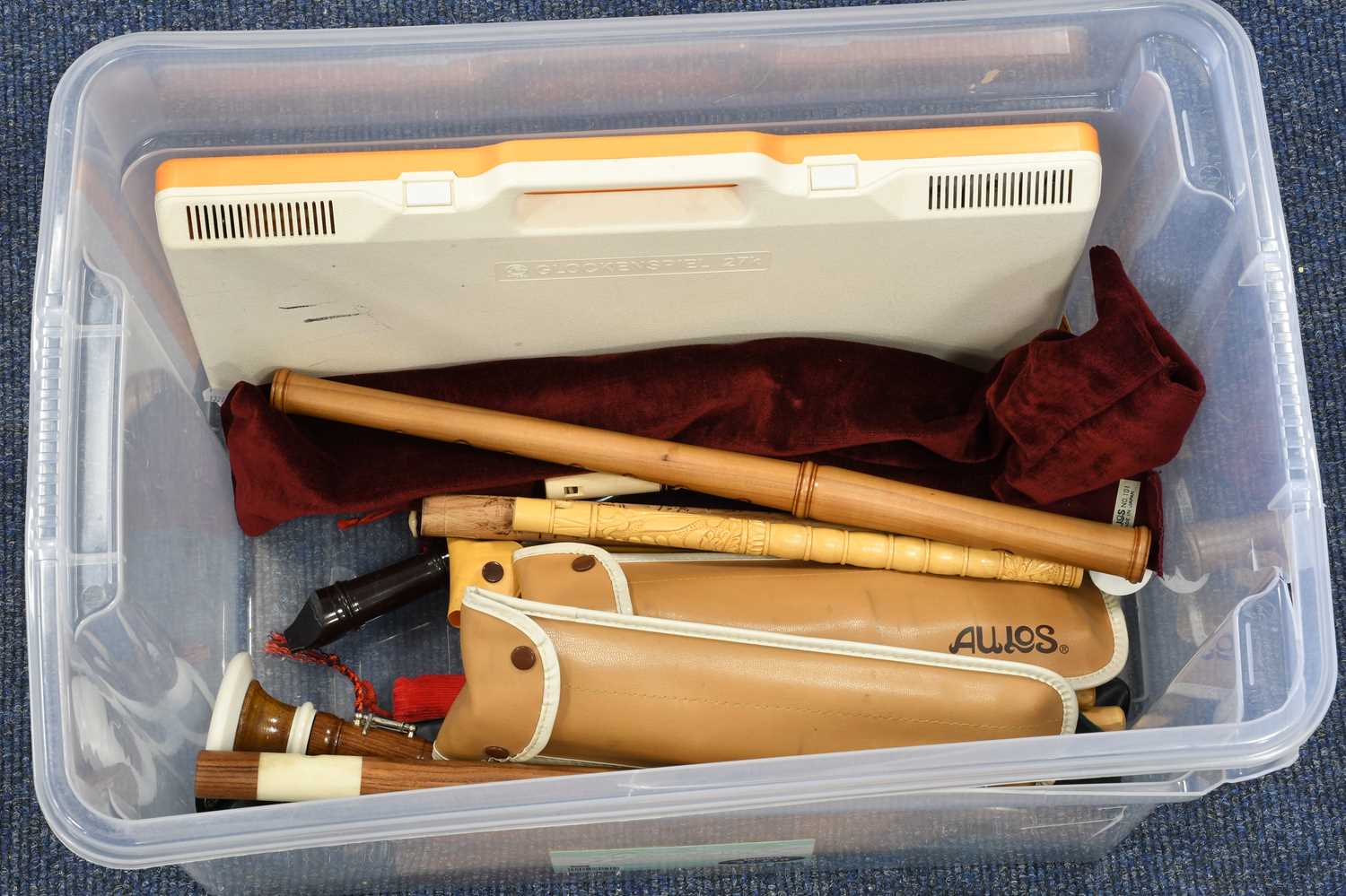 Lot 568 - Various Musical Instruments, including a