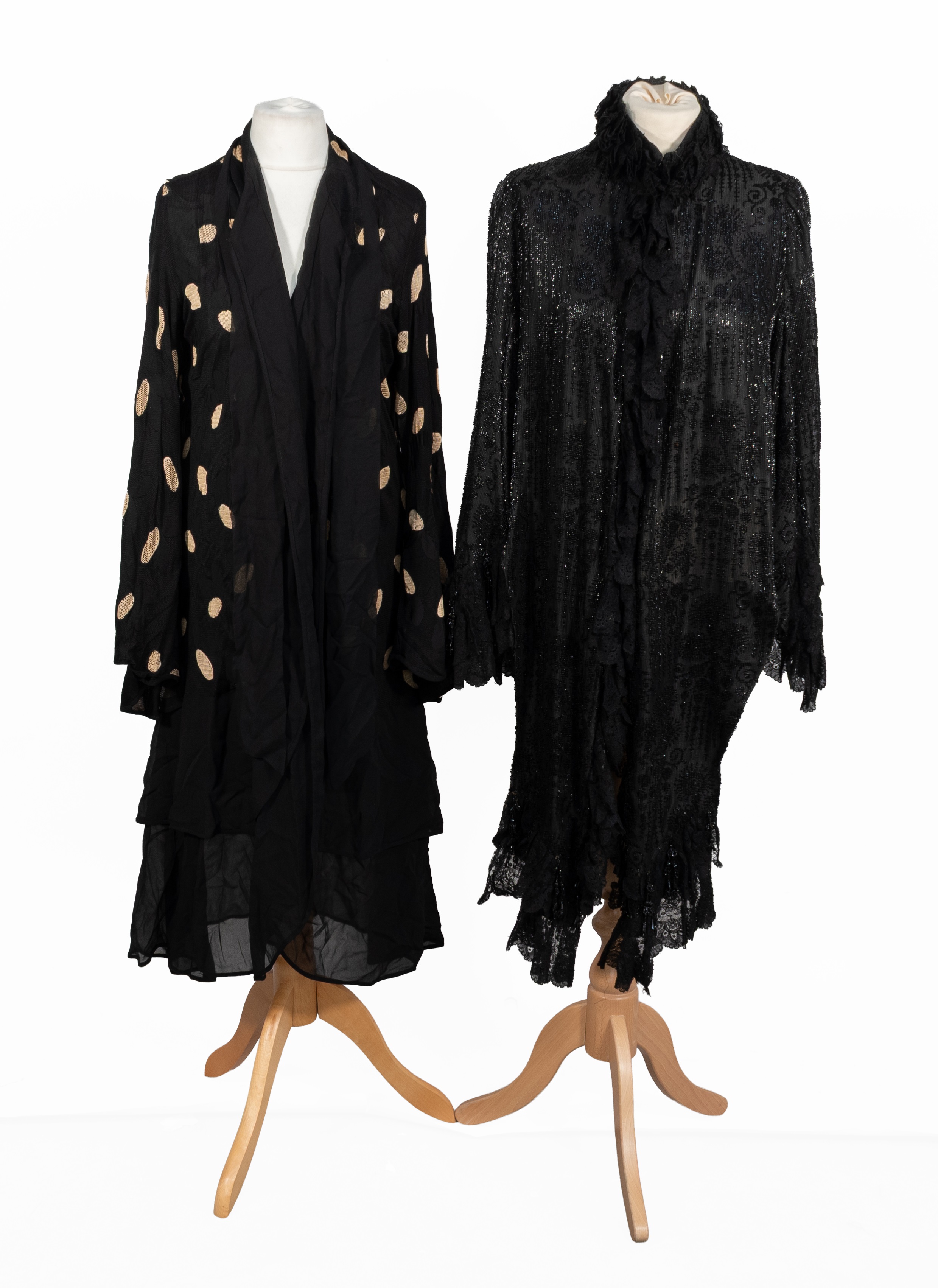 Lot 2168 - Late Victorian Black Shoulder Cape