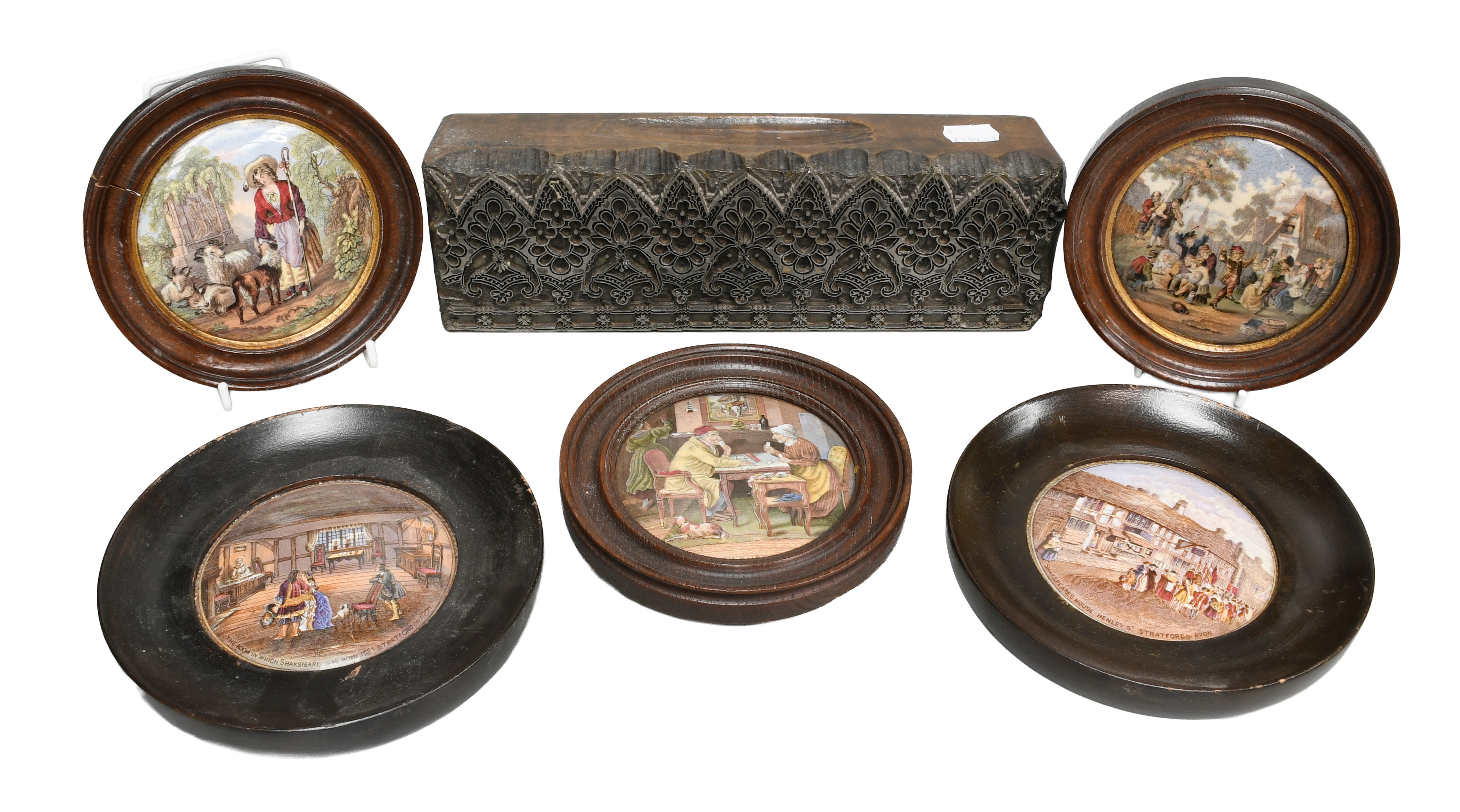 Lot 1108 - Assorted Pottery and China, including five