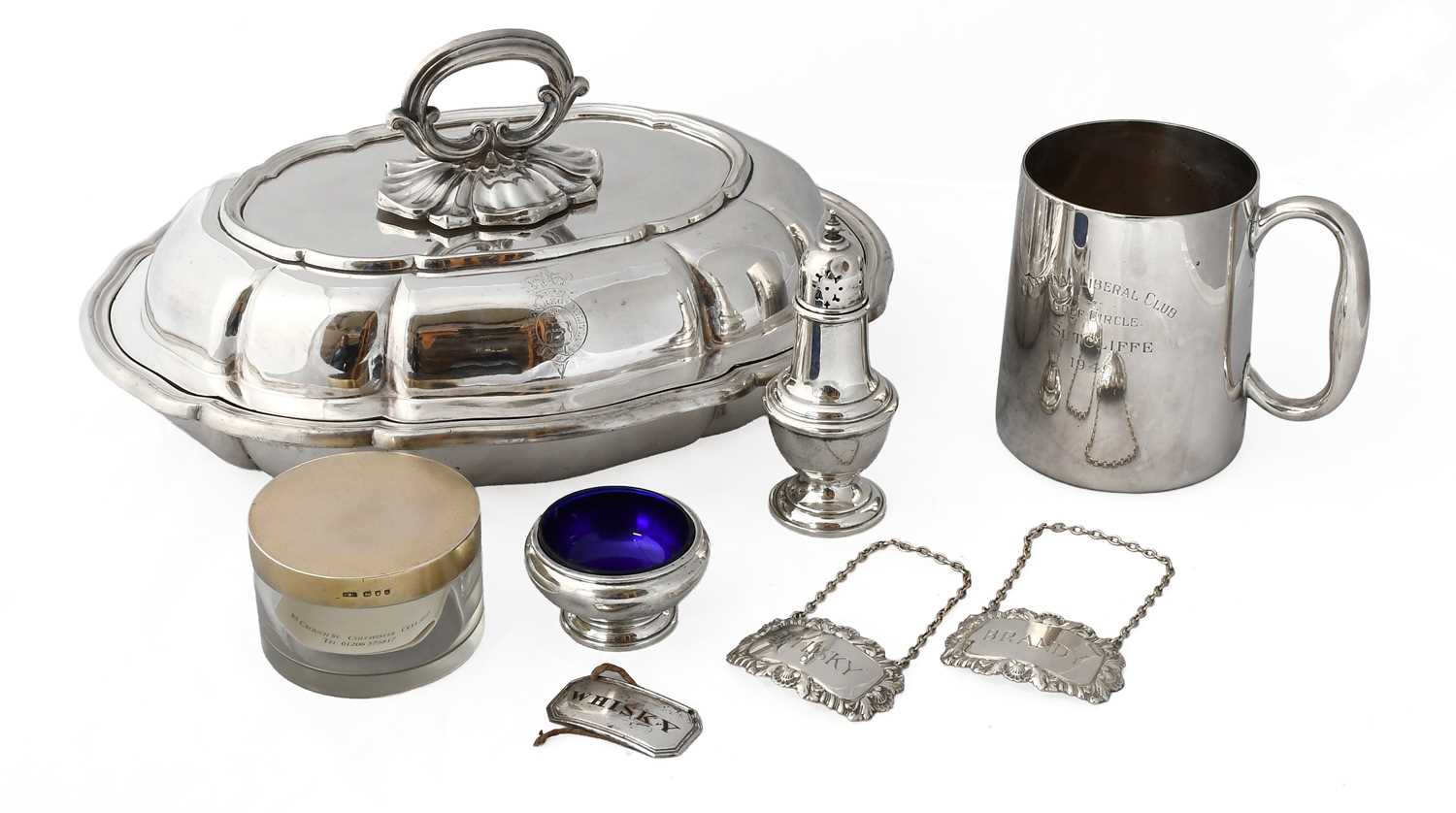 Lot 273 - A Collection of Assorted Silver and Silver