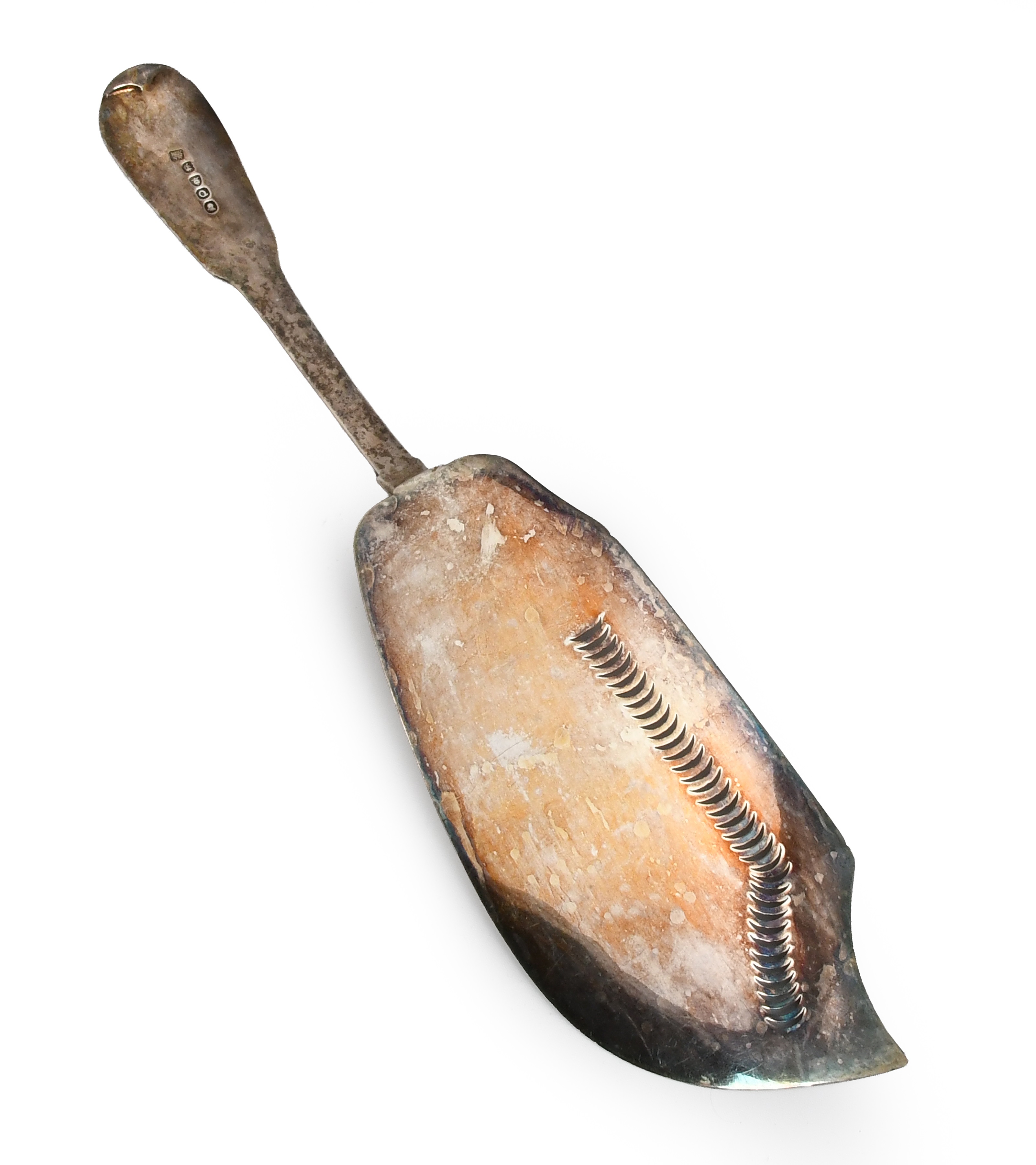 Lot 261 - A George III Silver Fish-Slice, by William