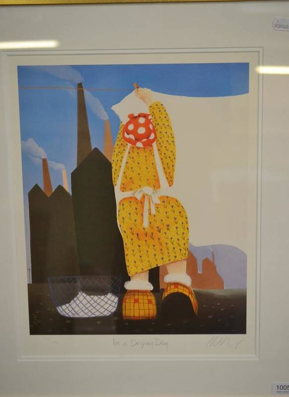 Lot 1005 - After Mackenzie Thorpe (b.1956) ";It's a