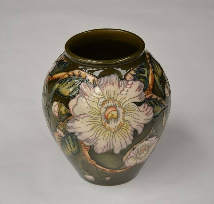 Lot 615 - A Modern Moorcroft Gustavia Augusta Pattern