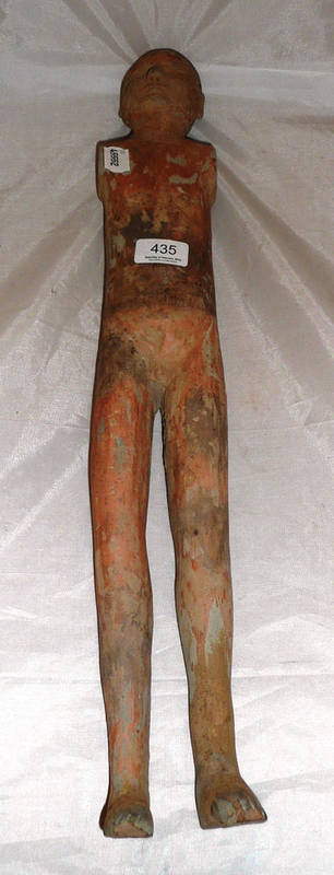 Lot 435 - A rare Chinese stick figure of grey