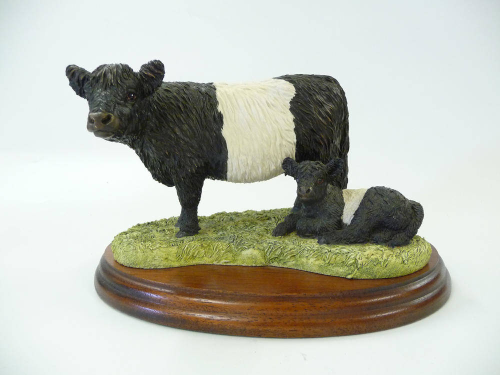 Lot 1047 - Border Fine Arts 'Galloway Belted Cow and