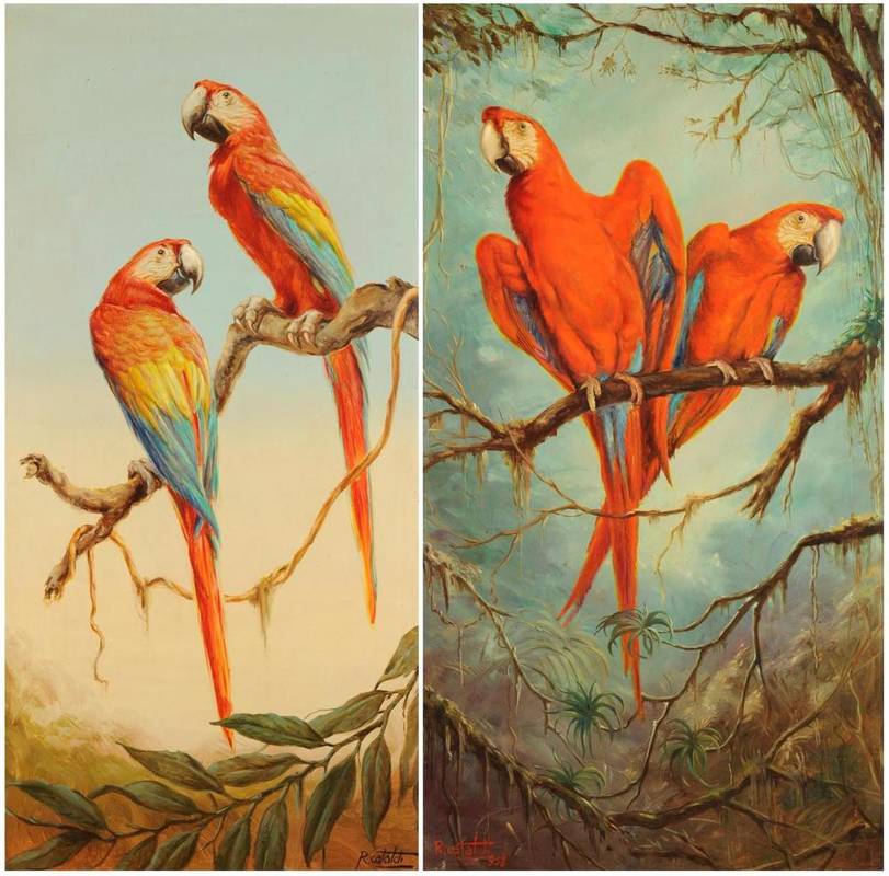 Lot 550 - Renato Cataldi (1909-1981) Brazilian A pair
